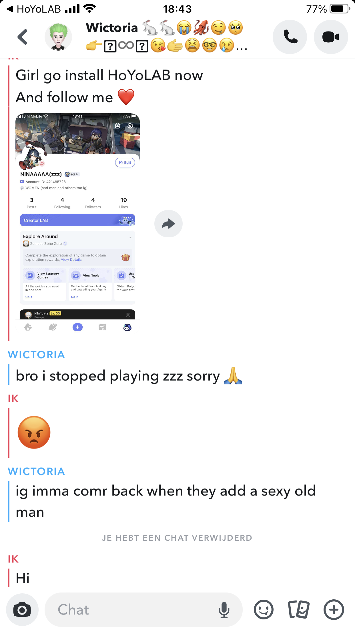PLEASE ADD SEXY OLD MAN FOR MY BBG TO START PLAYINV AGAING Zenless Zone ...