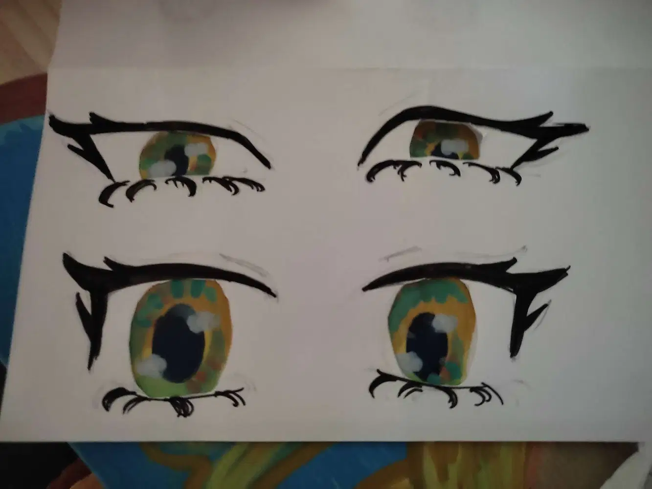 how to draw nightcore eyes