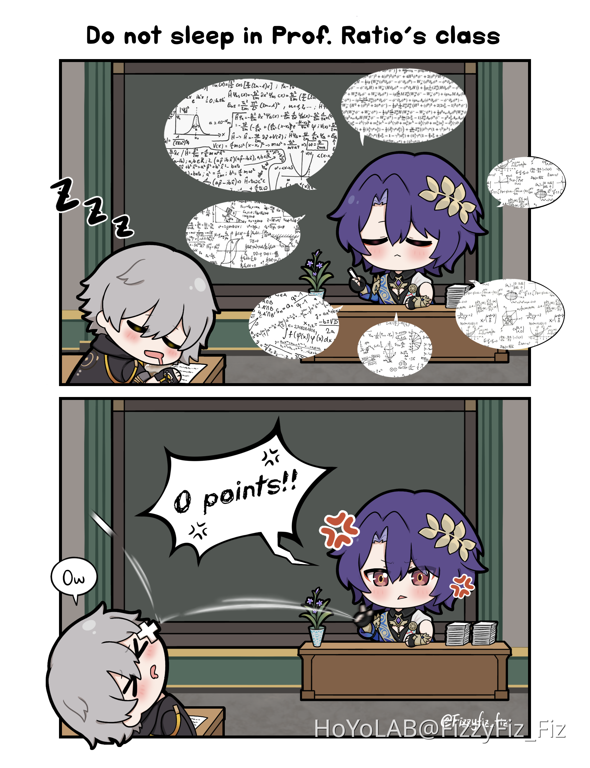 Do not sleep in Professor Ratio’s class Honkai: Star Rail | HoYoLAB
