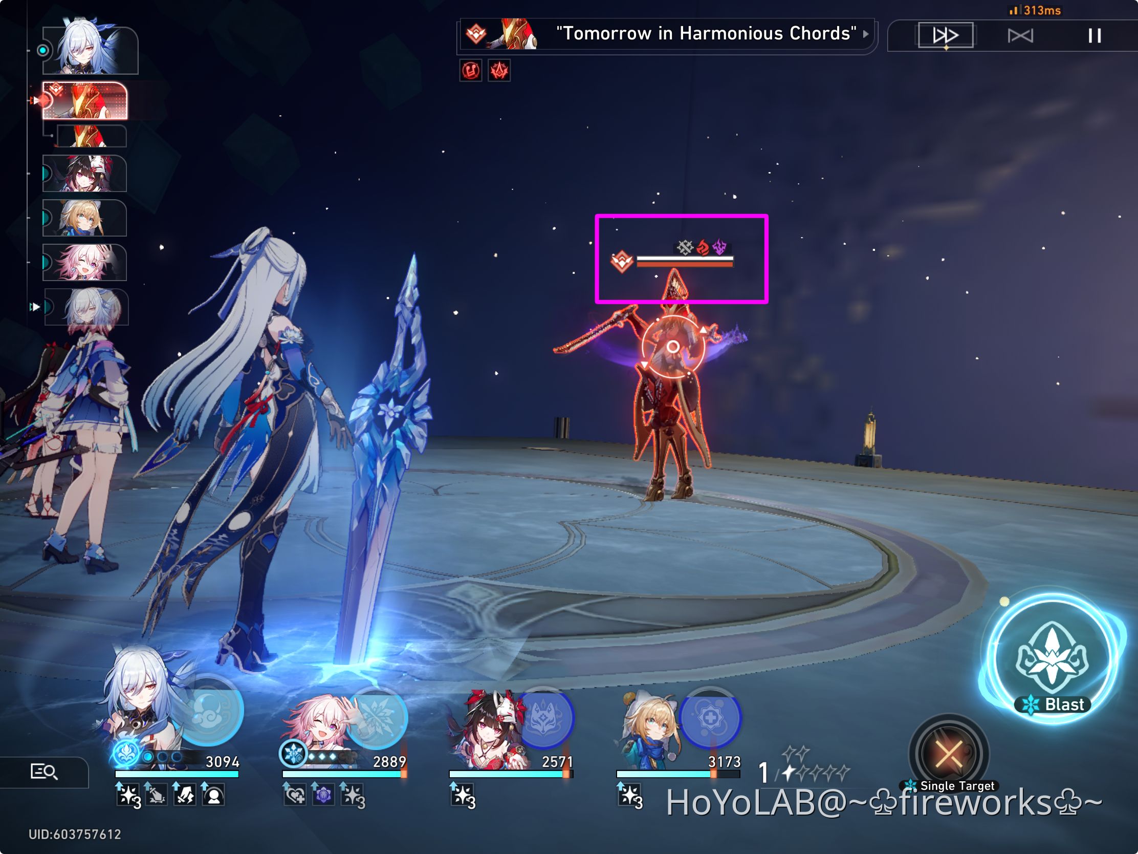 WHY TF DOES EVERY ENEMY HAVE TO HAVE LIGHTNING WEAKNESS I NEED ACHERON ...