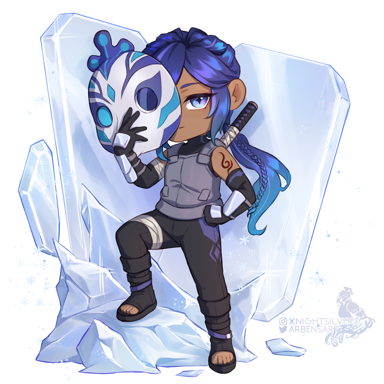 🦚 Kaevember Day 6: ANBU/Naruto AU 2 Genshin Impact | HoYoLAB