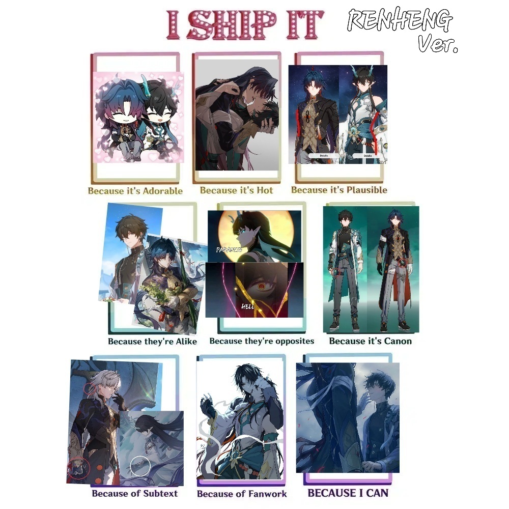 I ship it- Renheng Honkai: Star Rail | HoYoLAB