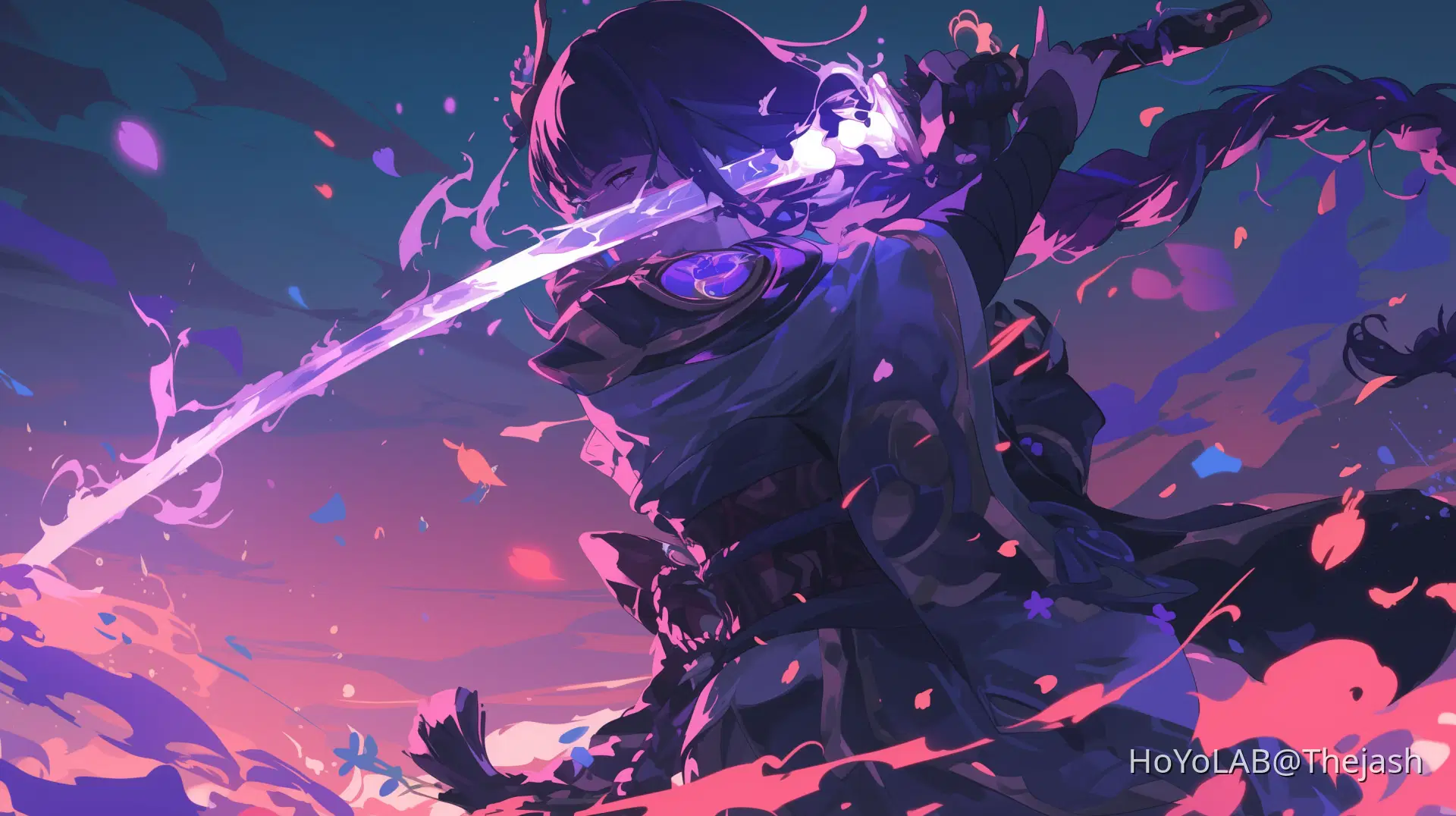 Raiden💜 Genshin Impact | HoYoLAB