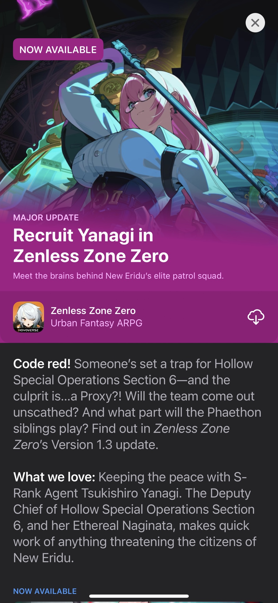 Aww yeah! Get ready for… Zenless Zone Zero | HoYoLAB