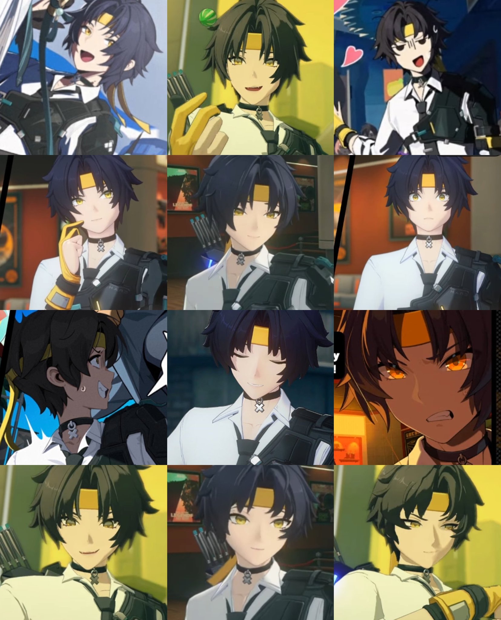 Asaba facial expressions Zenless Zone Zero | HoYoLAB