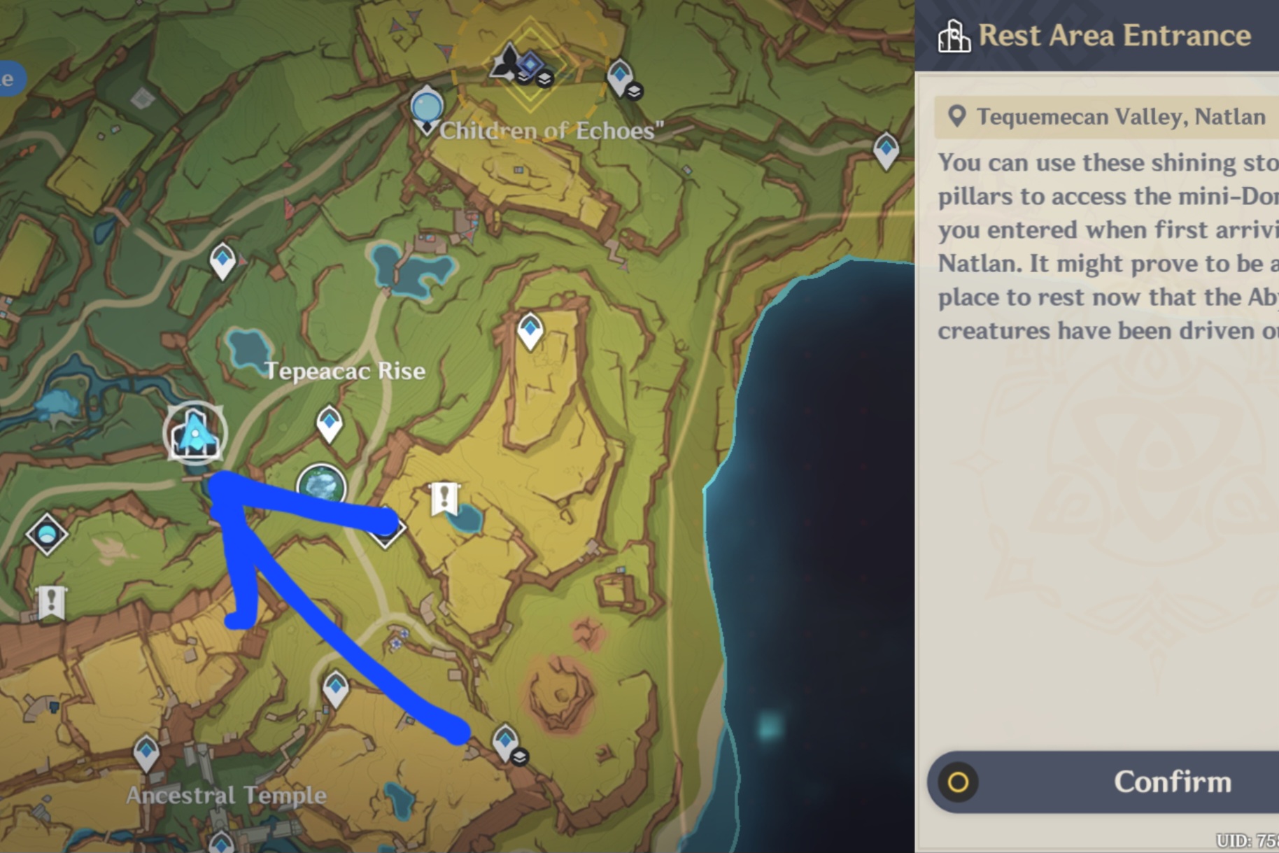 Hidden quest available in Natlan. 20 primos completion + waypoint + few ...