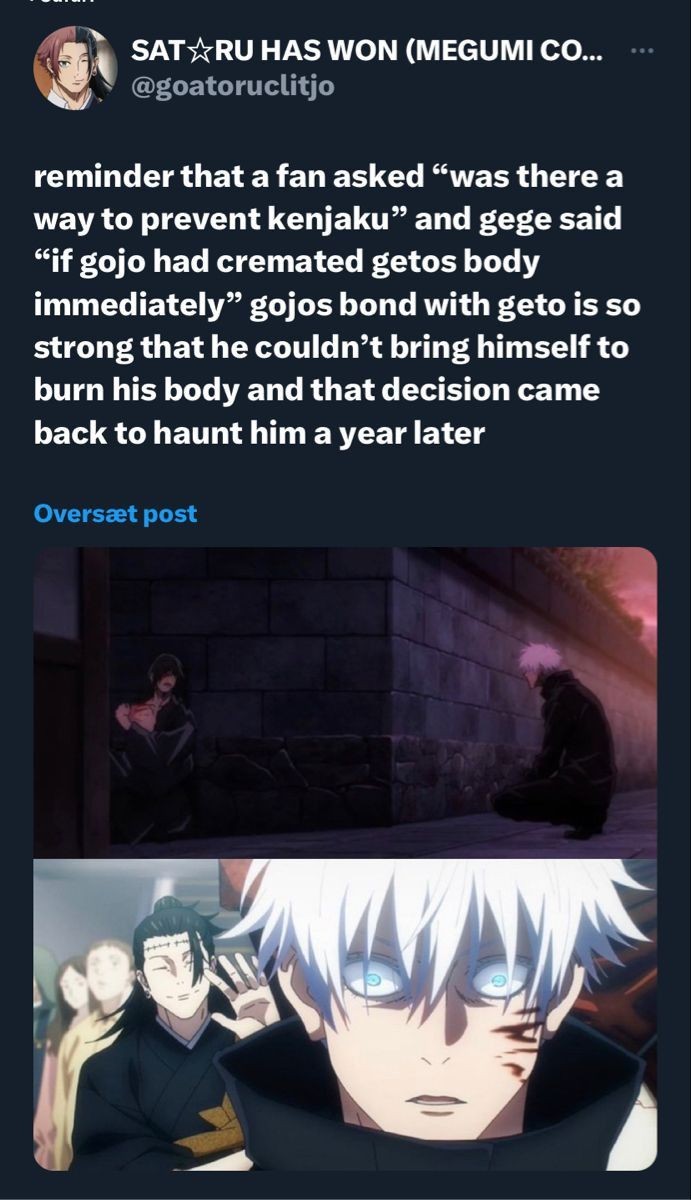 More jjk stuff from Pinterest but it's mostly SatoSugu because they ...