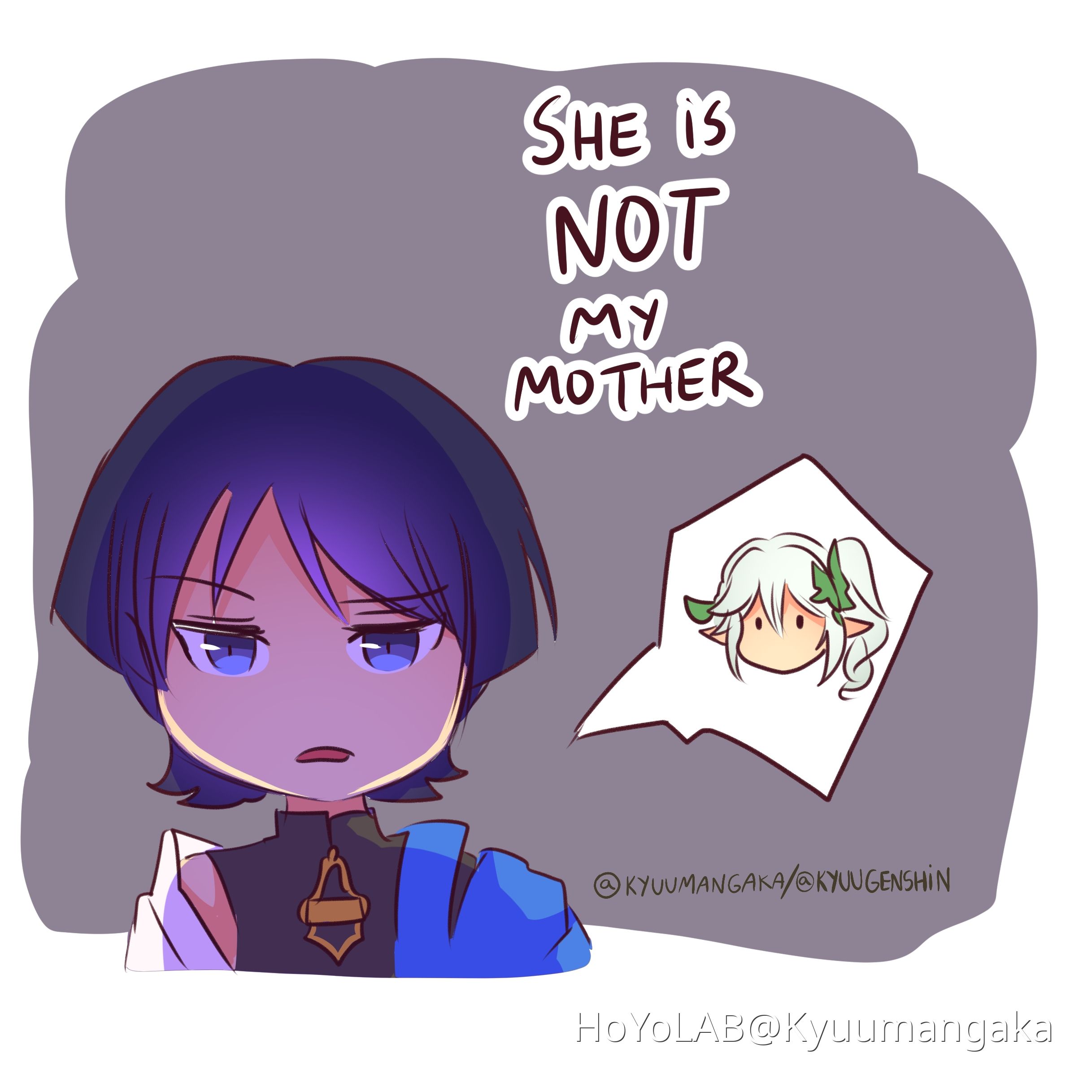 Nahida is not Wanderer's Mom and I'll explain my opinion (with comic ...