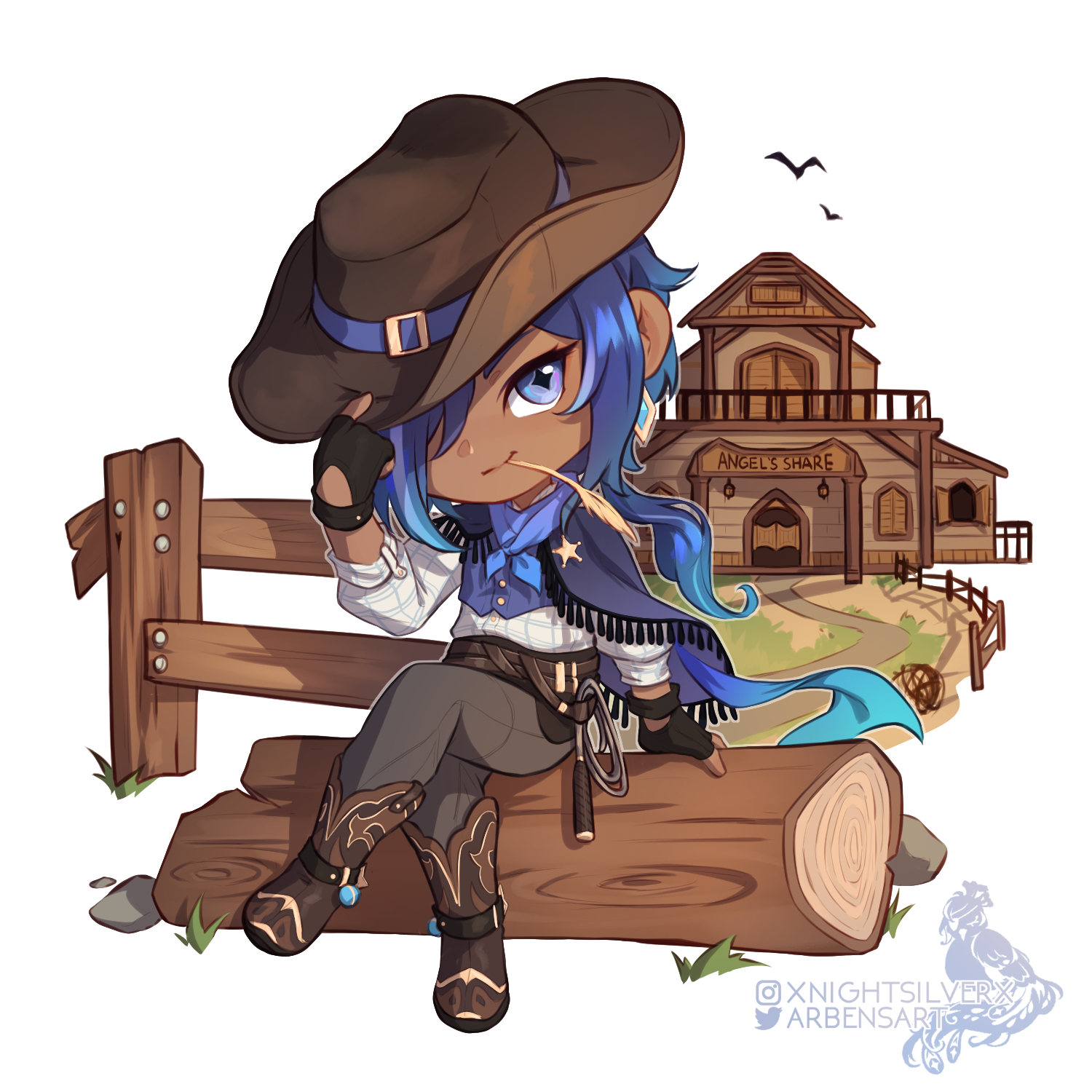 🦚 Kaevember Day 8: Cowboy/Wild West Genshin Impact | HoYoLAB