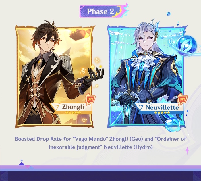 Yes Zhongli is finally back. I swear must I always wait this long for ...