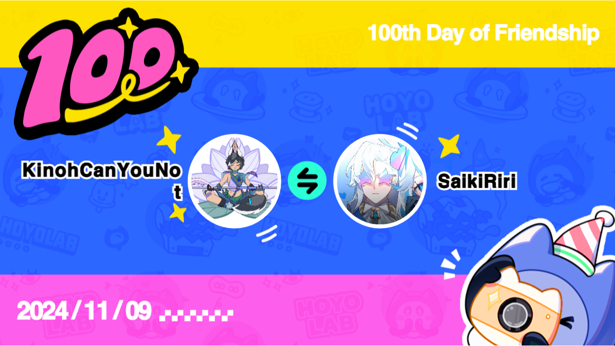 OMGGG MOM :) HAPPY 100!! | HoYoLAB