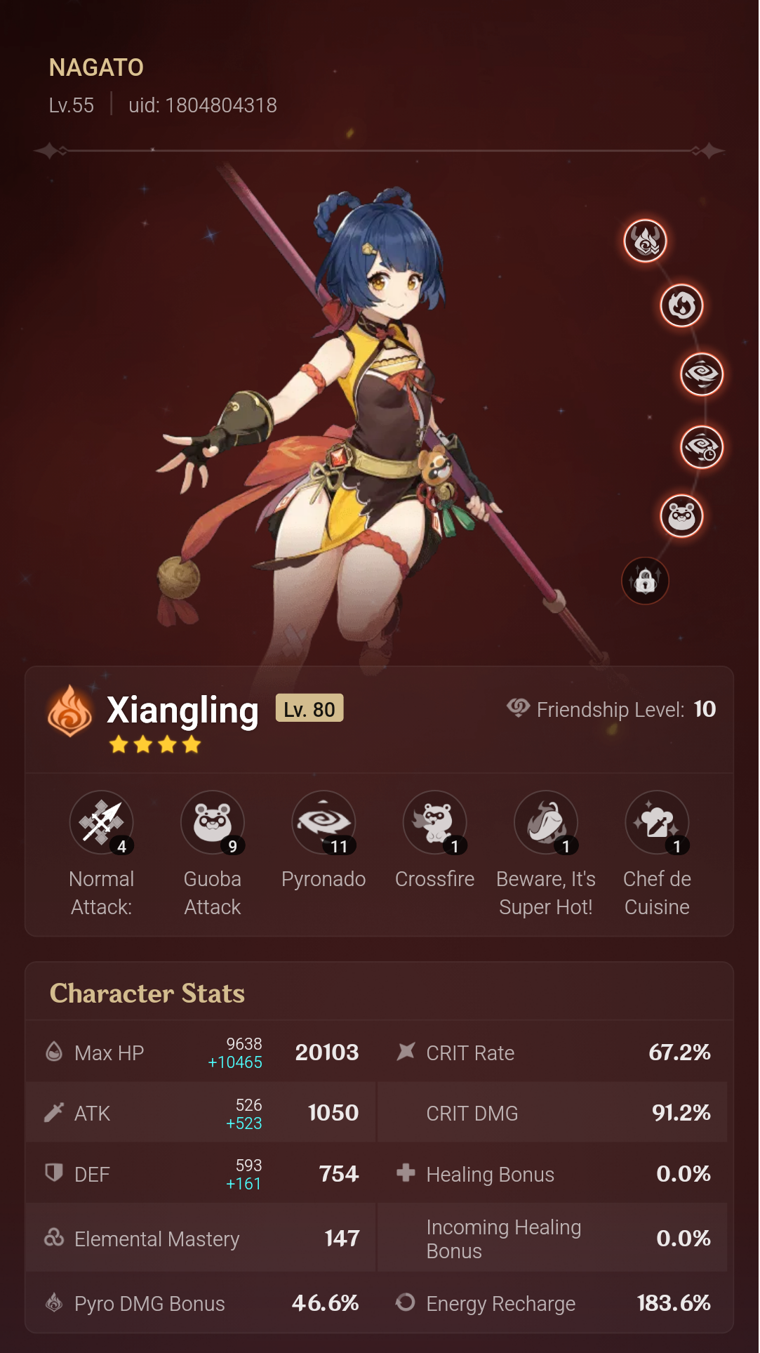 xiangling build Genshin Impact | HoYoLAB