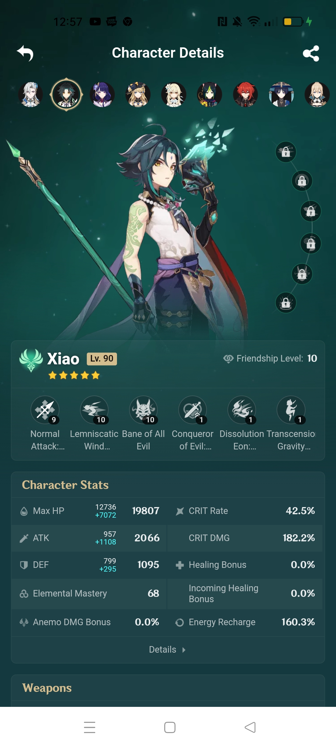 Any tips for my Xiao build? Genshin Impact | HoYoLAB