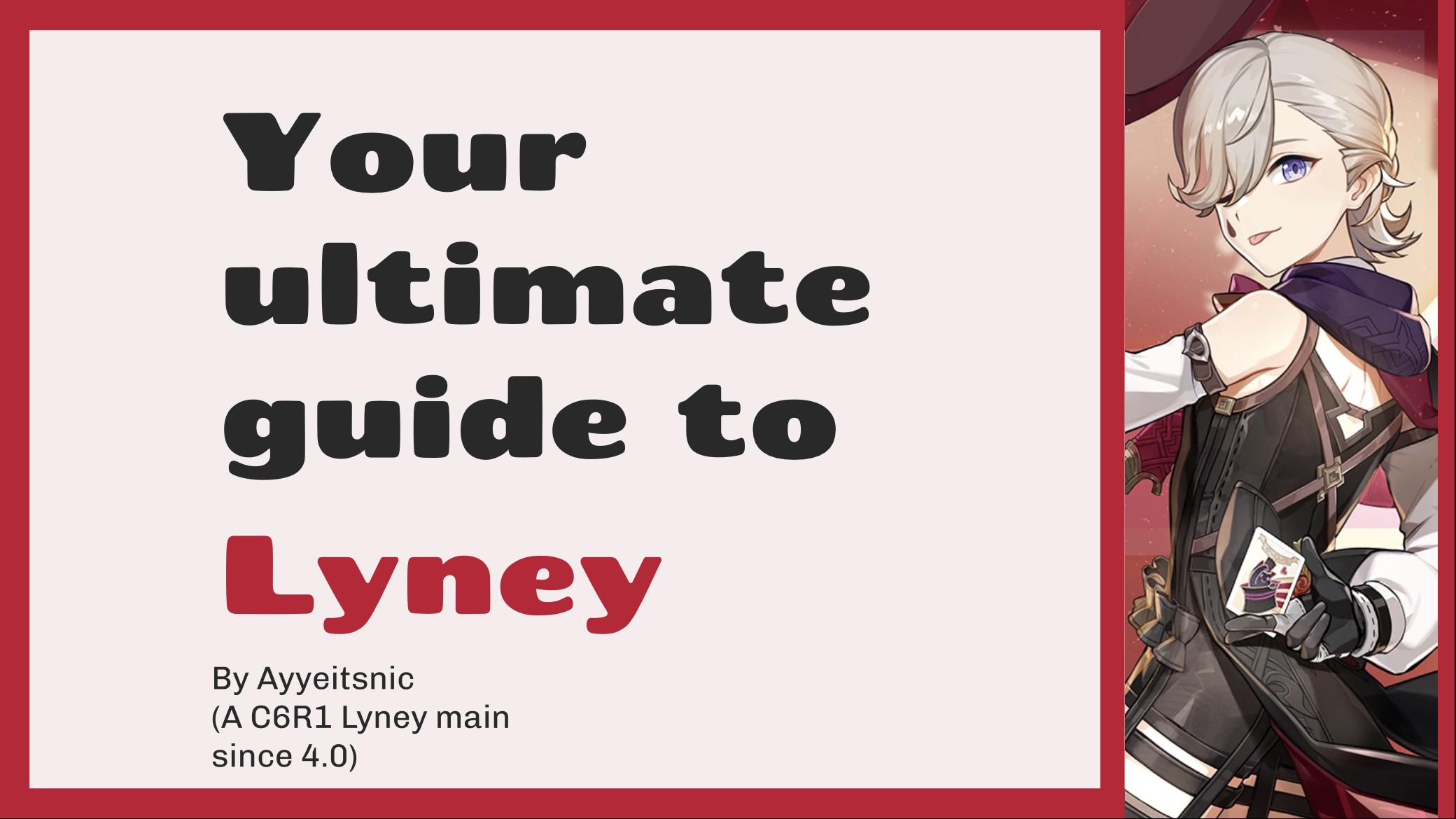 Your Ultimate Guide to Lyney! Genshin Impact | HoYoLAB