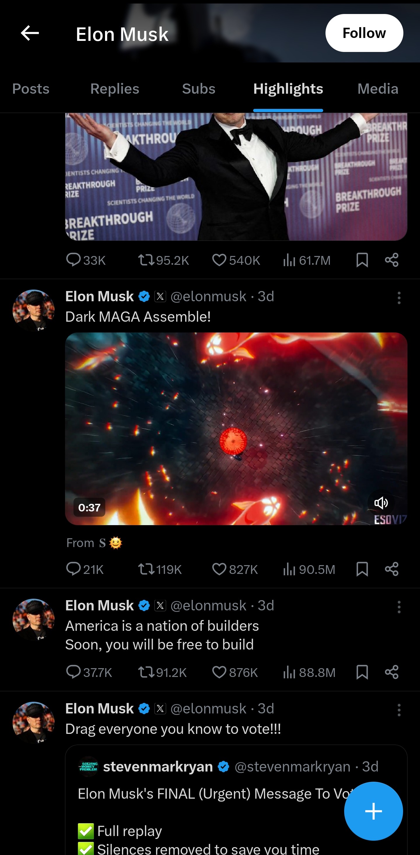 what the actual fu- acheron is doing on Elon musk's post lmaooo💀💀💀💀🤣🤣🤣🤣 ...