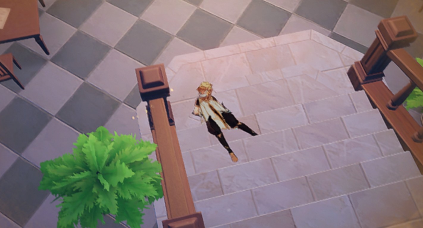 I fell down the stairs Genshin Impact | HoYoLAB