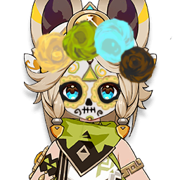 Kachina as a skeleton Genshin Impact | HoYoLAB