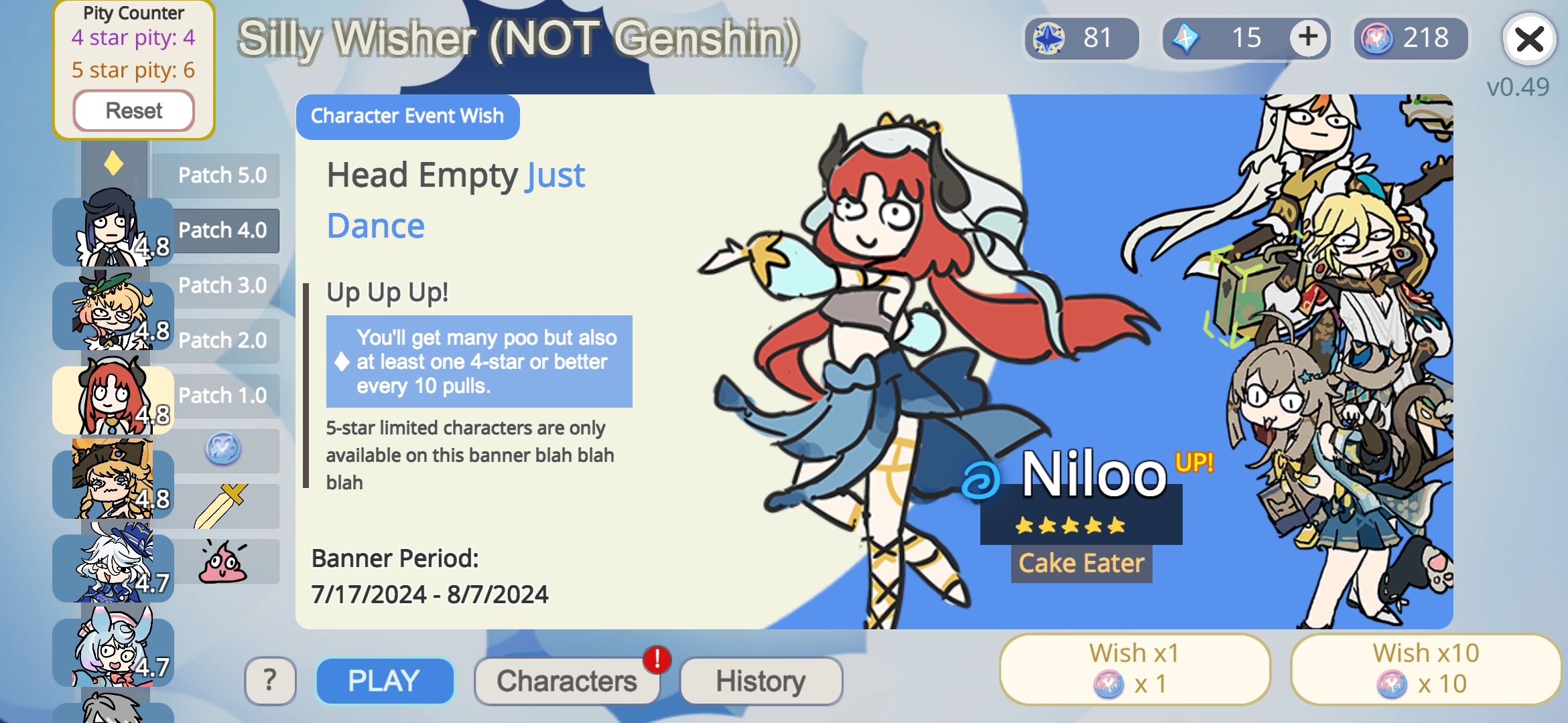 Niloo on 20 PULLS Genshin Impact | HoYoLAB