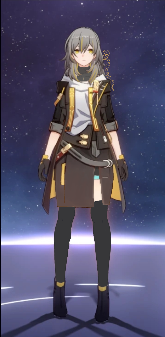 I edited my first Stelle 'redesign' Honkai: Star Rail | HoYoLAB