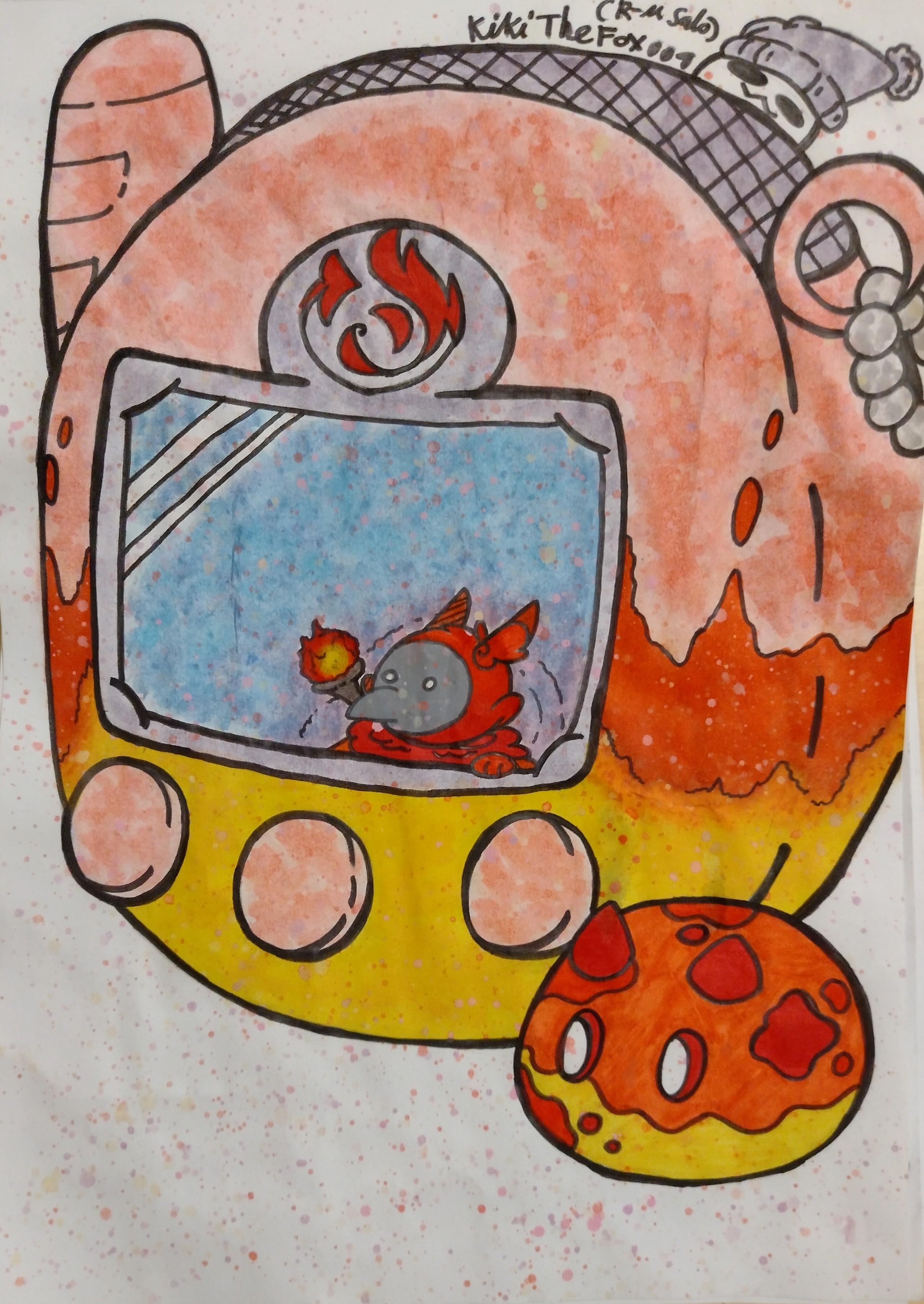 pyro Slime,Abyss mage+ Tamagotchi =??? Genshin Impact | HoYoLAB