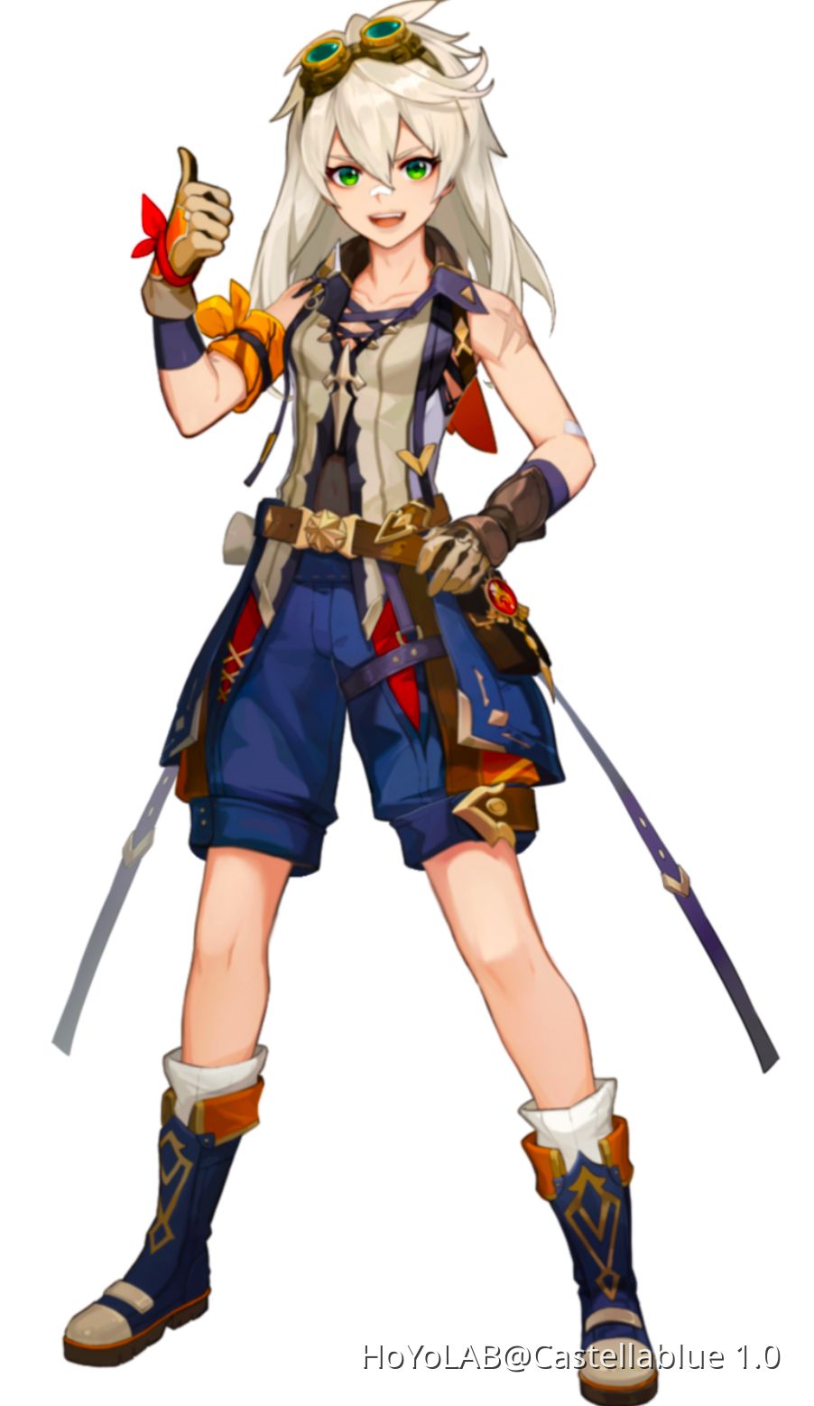 My version of Bennett genderbend Genshin Impact | HoYoLAB