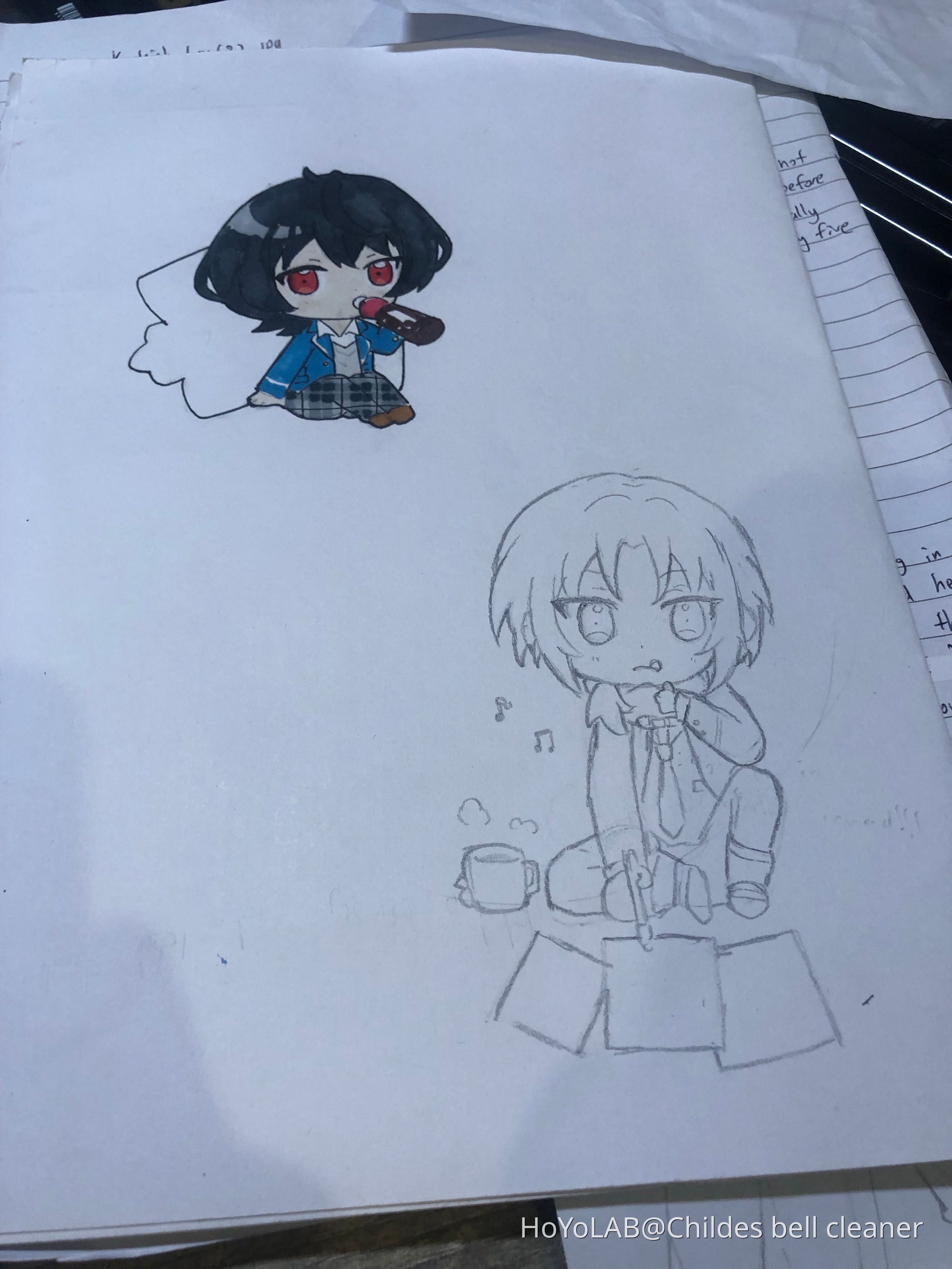 Ritsu and Leo to accompany him | HoYoLAB