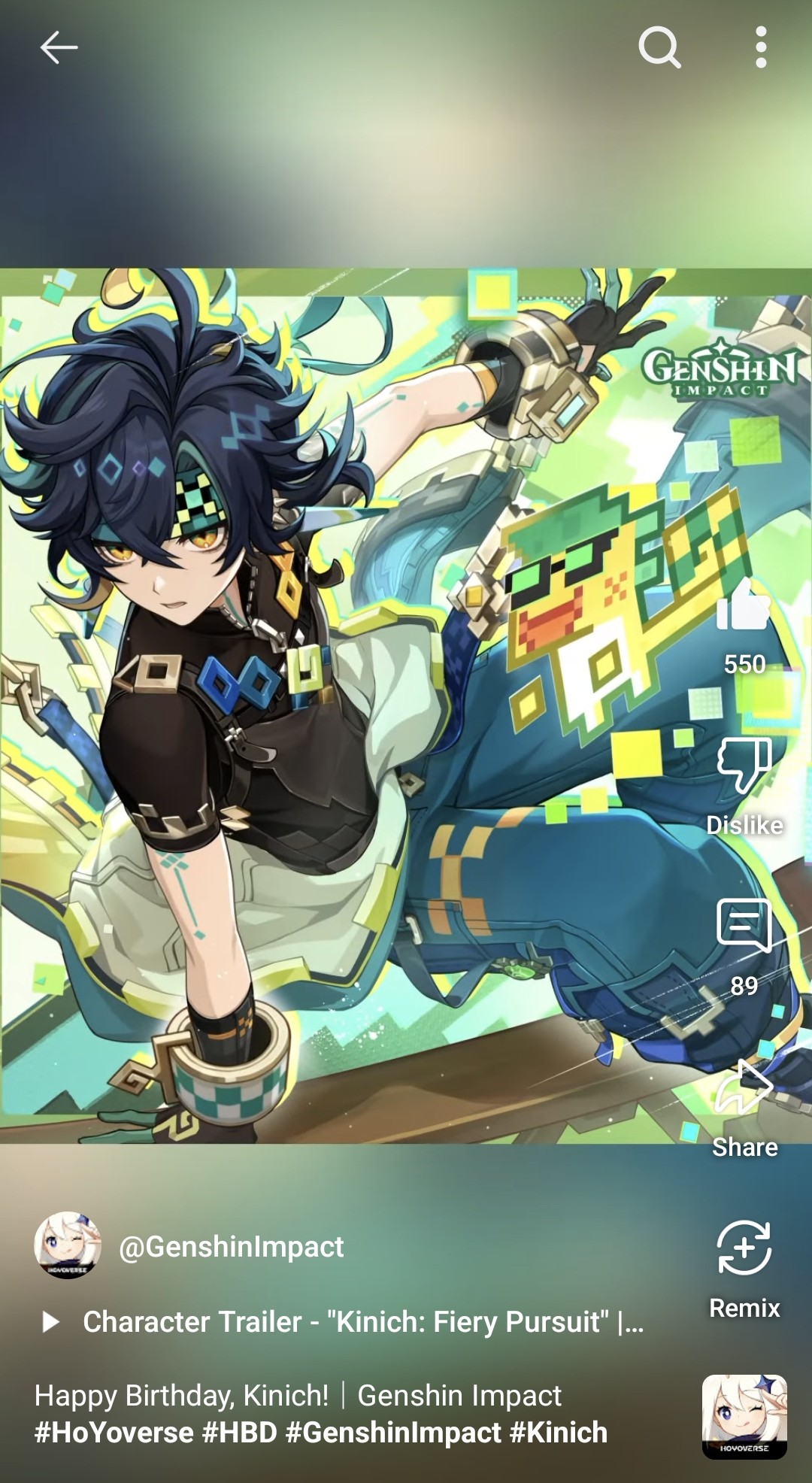 KINICH BDAY ART!!!! Genshin Impact | HoYoLAB