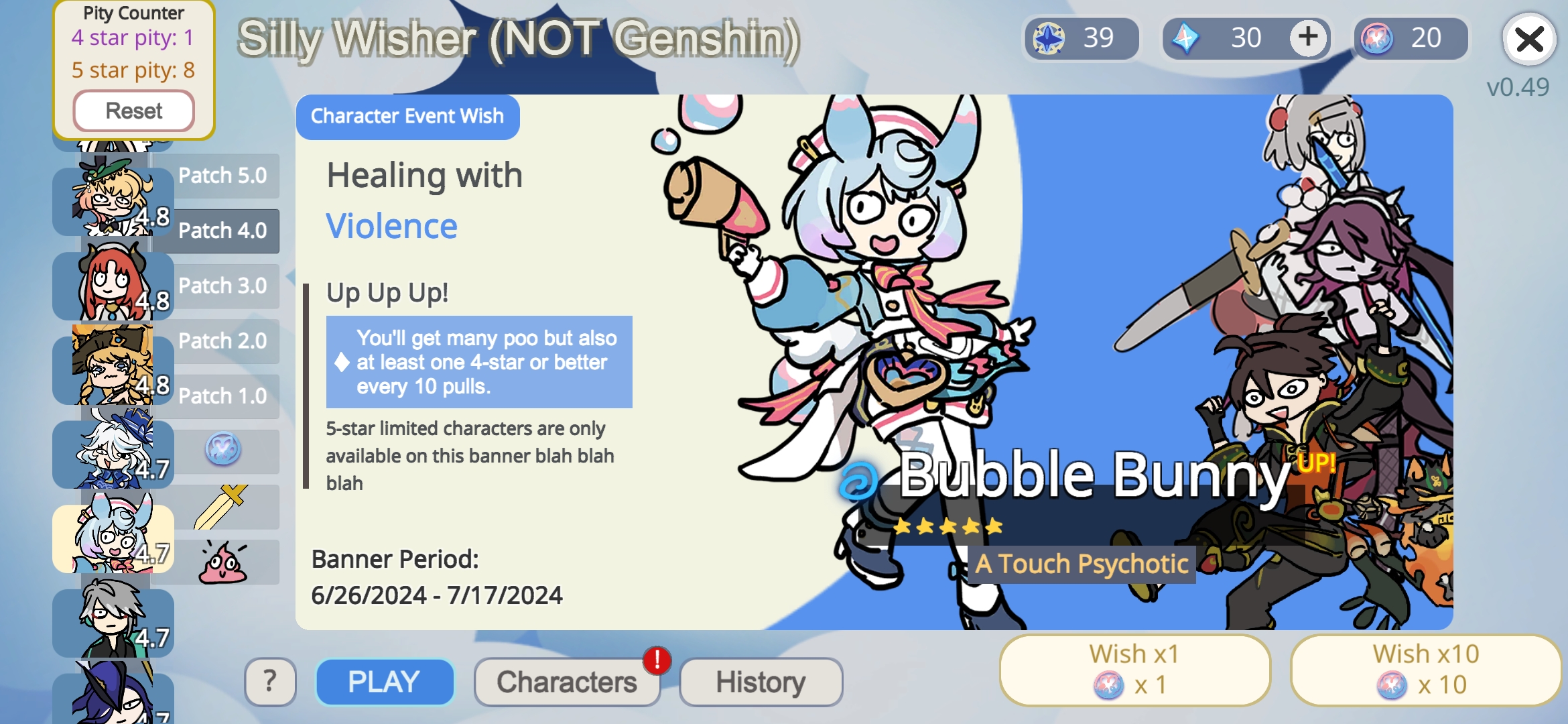 Bubble bunny, yeah sounds like Sigwine Genshin Impact | HoYoLAB