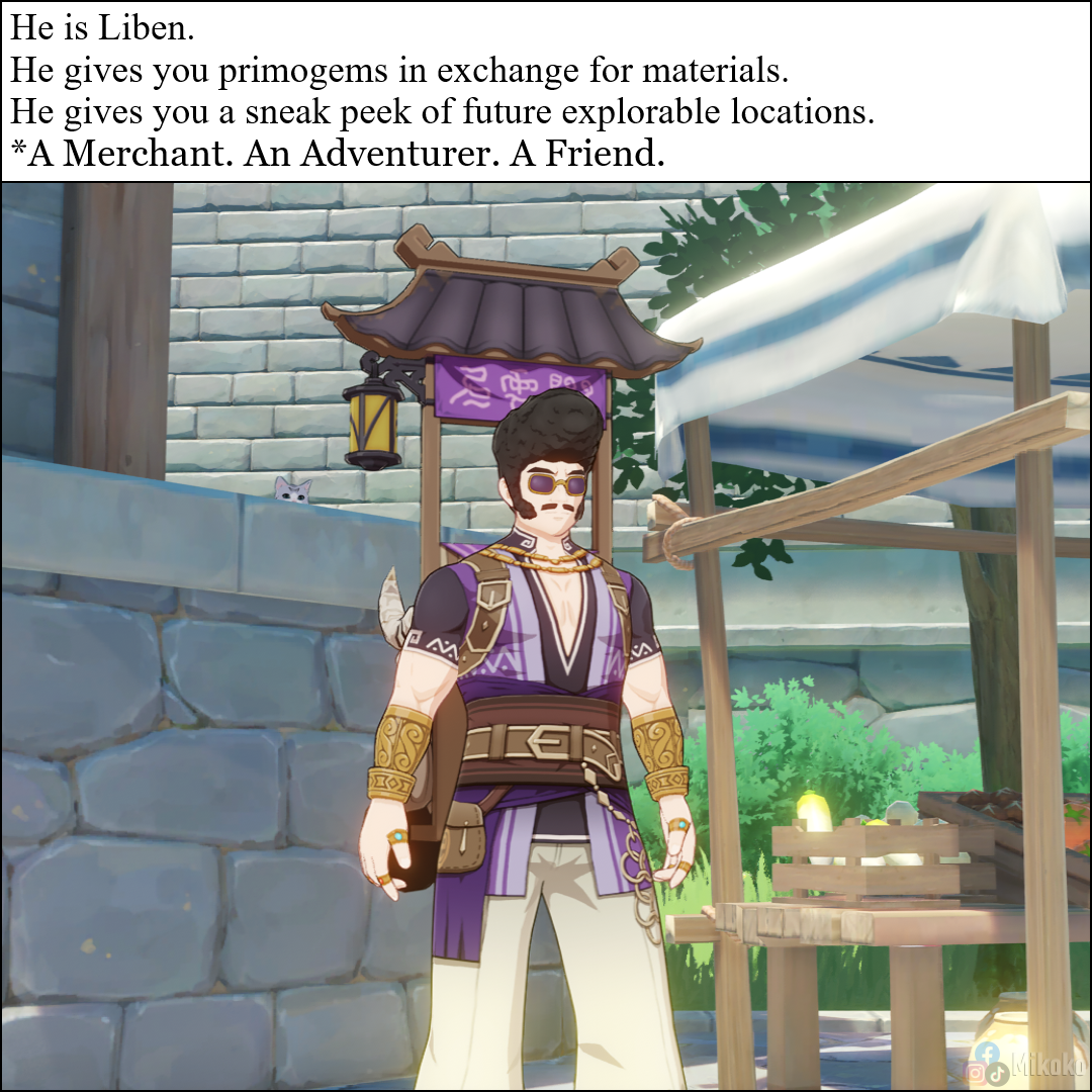 The GOAT🐐 npc is back! Genshin Impact | HoYoLAB