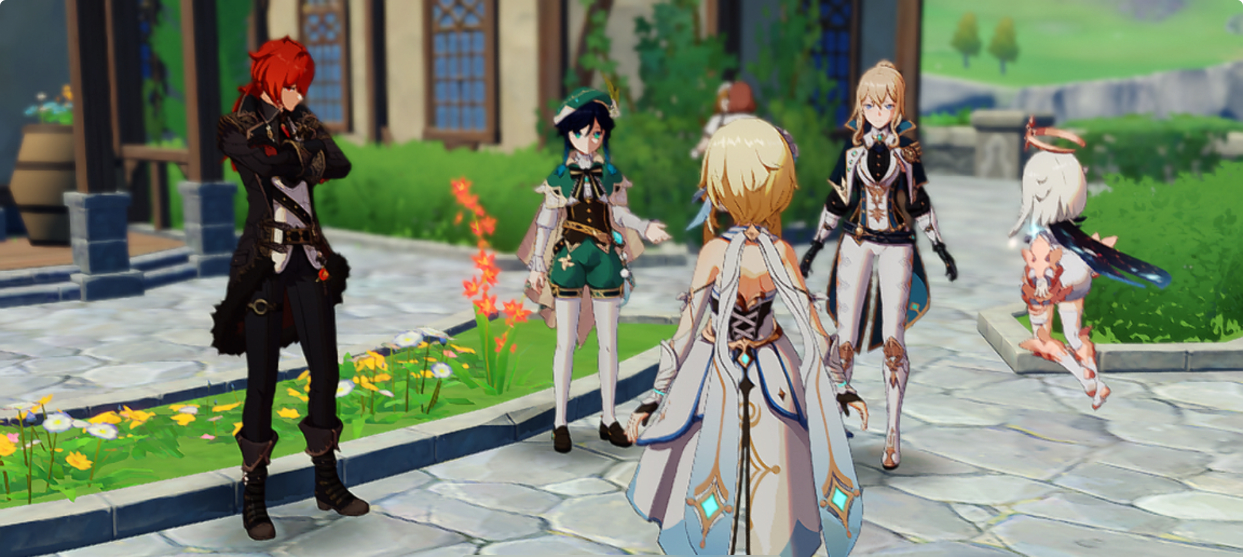 Venti, Diluc and Jean! Genshin Impact | HoYoLAB