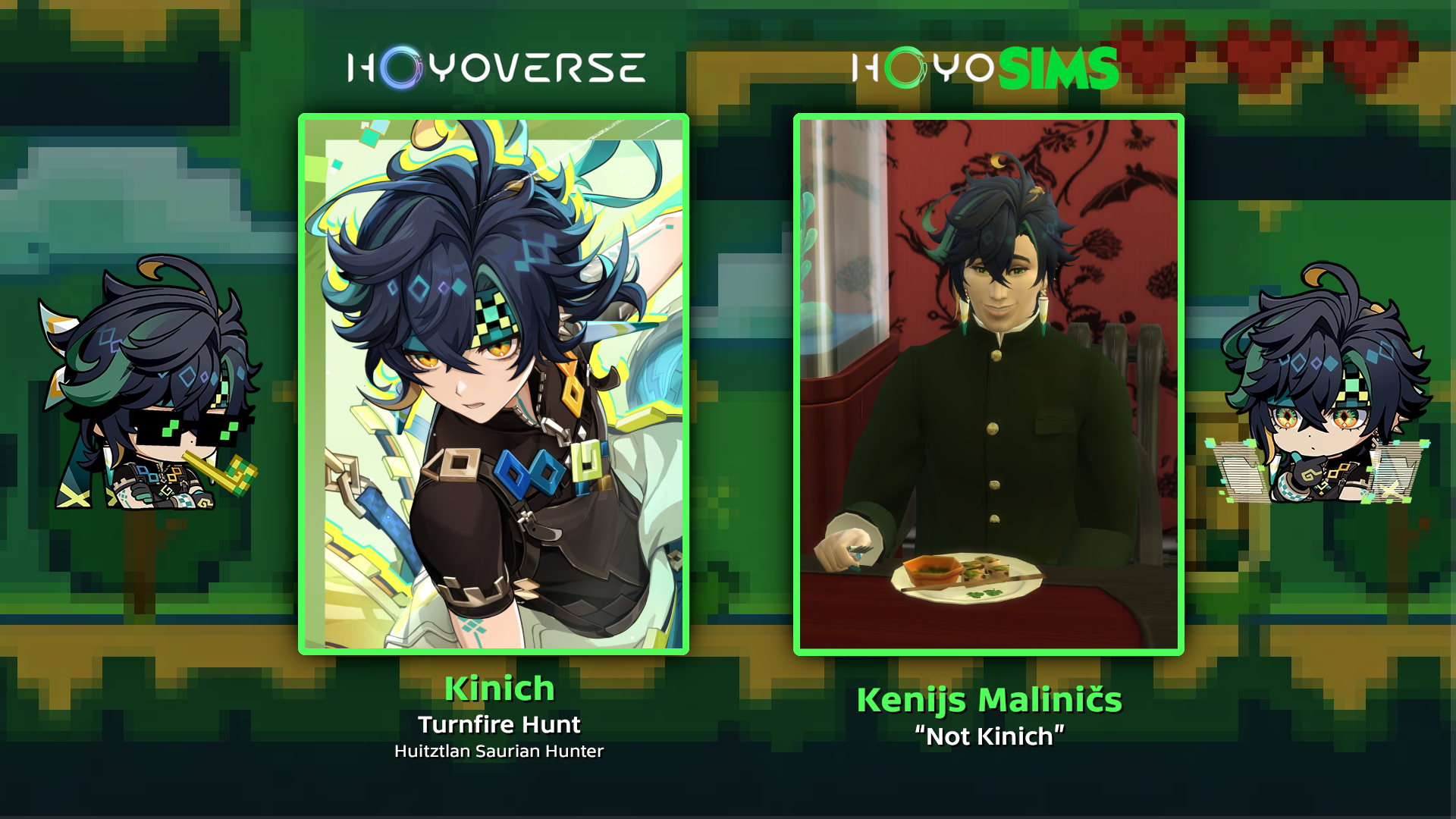 "Not Genshin" Sims: Introducing "Not Kinich" — Kinich's Birthday ...