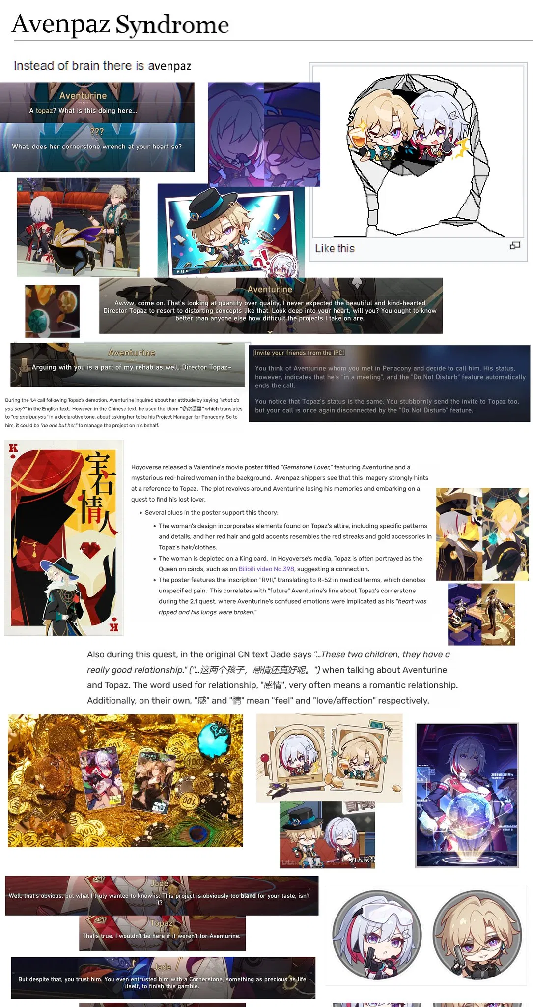 I’m normal about avenpaz. Honkai: Star Rail | HoYoLAB