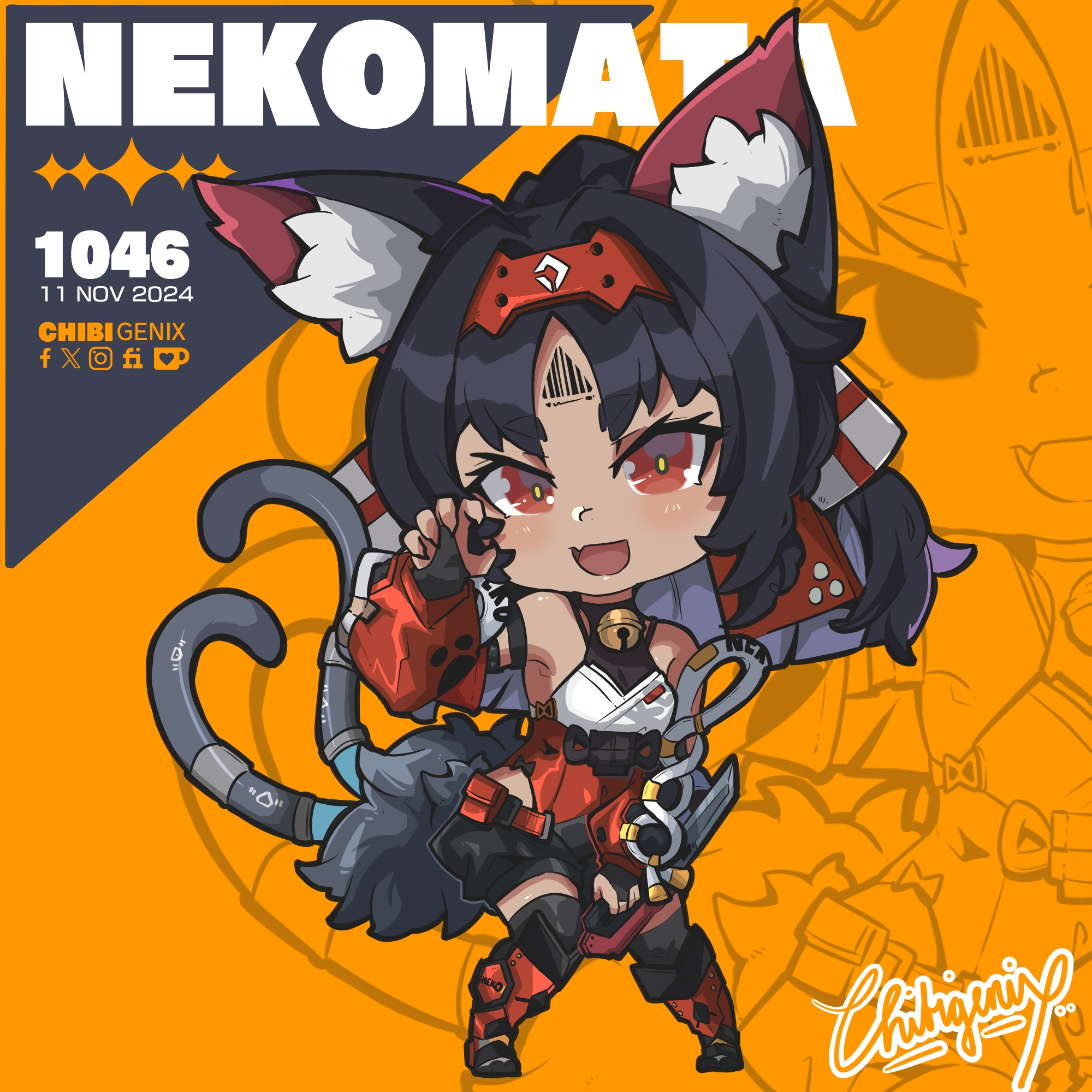 1046: NEKOMATA Zenless Zone Zero | HoYoLAB