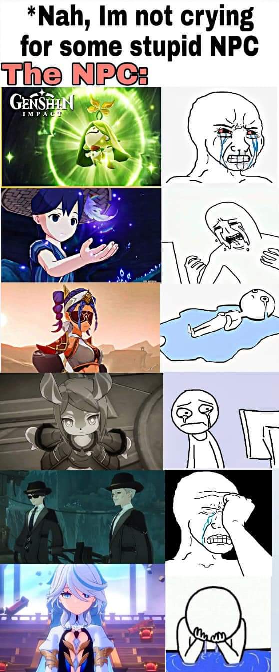 I'm just not crying for an npc also me :( ): Genshin Impact | HoYoLAB