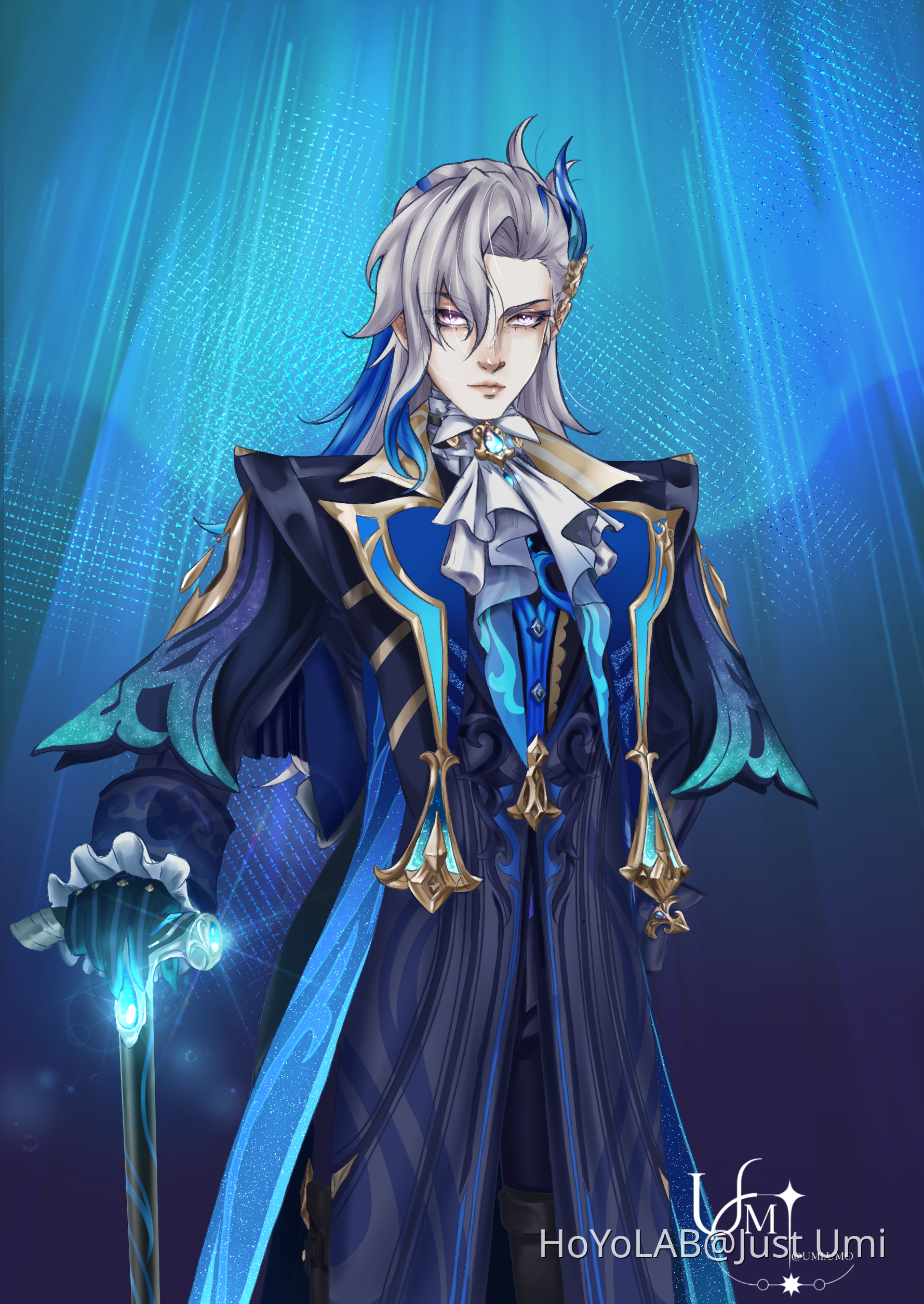 Neuvillette Card - Refonte Genshin Impact | HoYoLAB