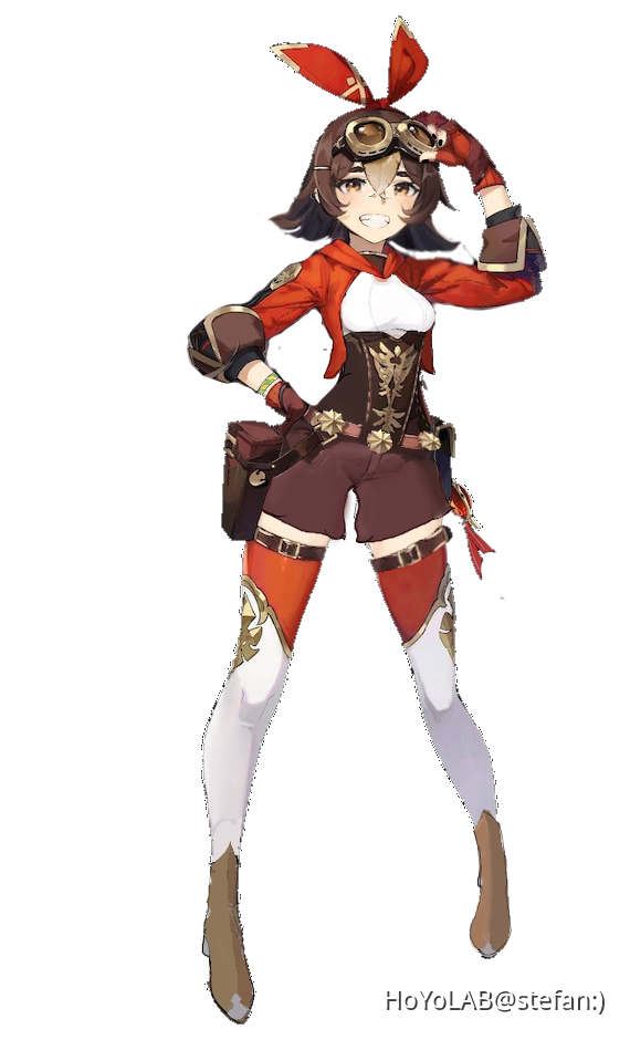 Amber redesign Genshin Impact | HoYoLAB