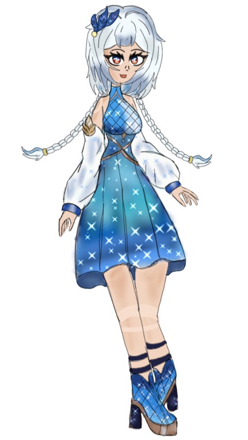 Mualani fan art for a tea party project Genshin Impact | HoYoLAB