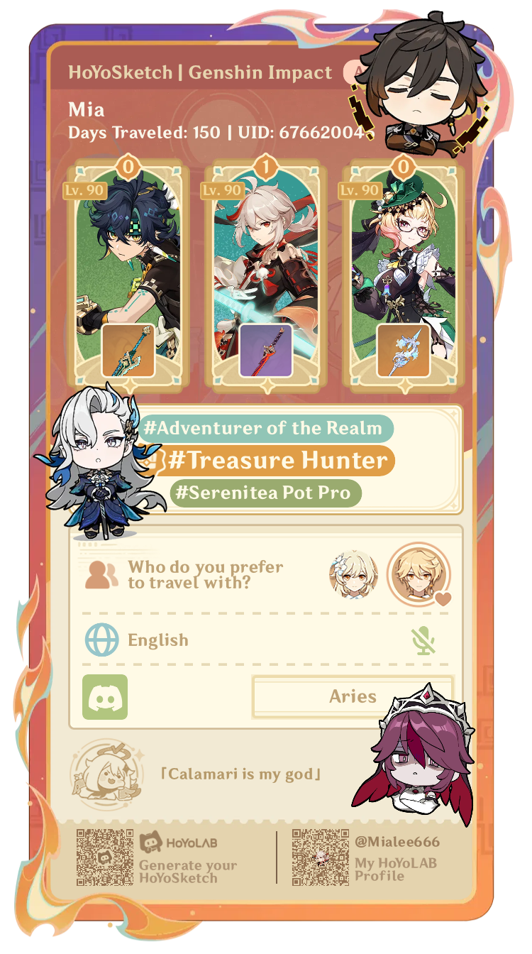 Updated card since Kinich became my main