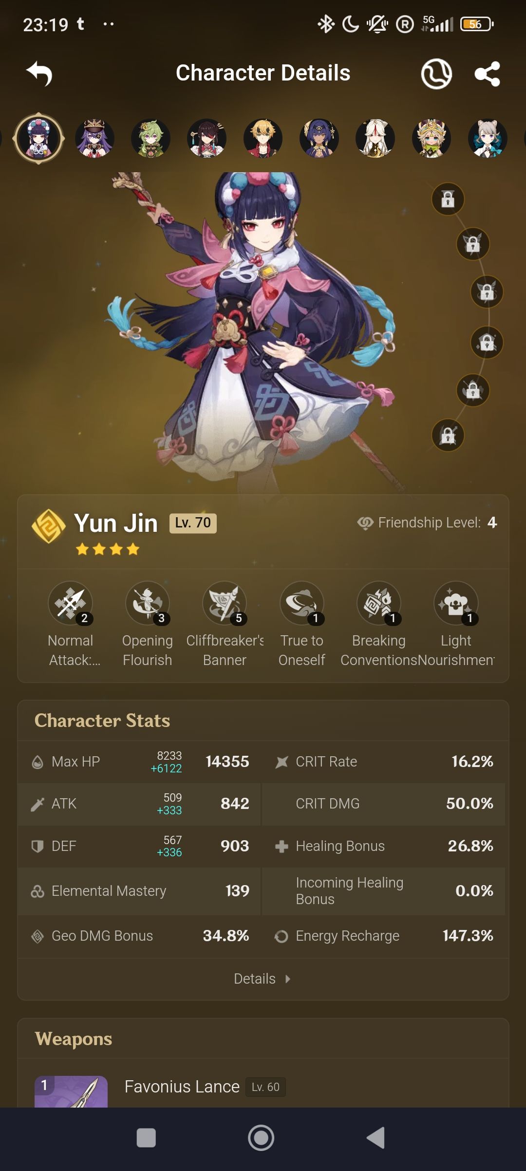 Yun jin build tips? Genshin Impact | HoYoLAB