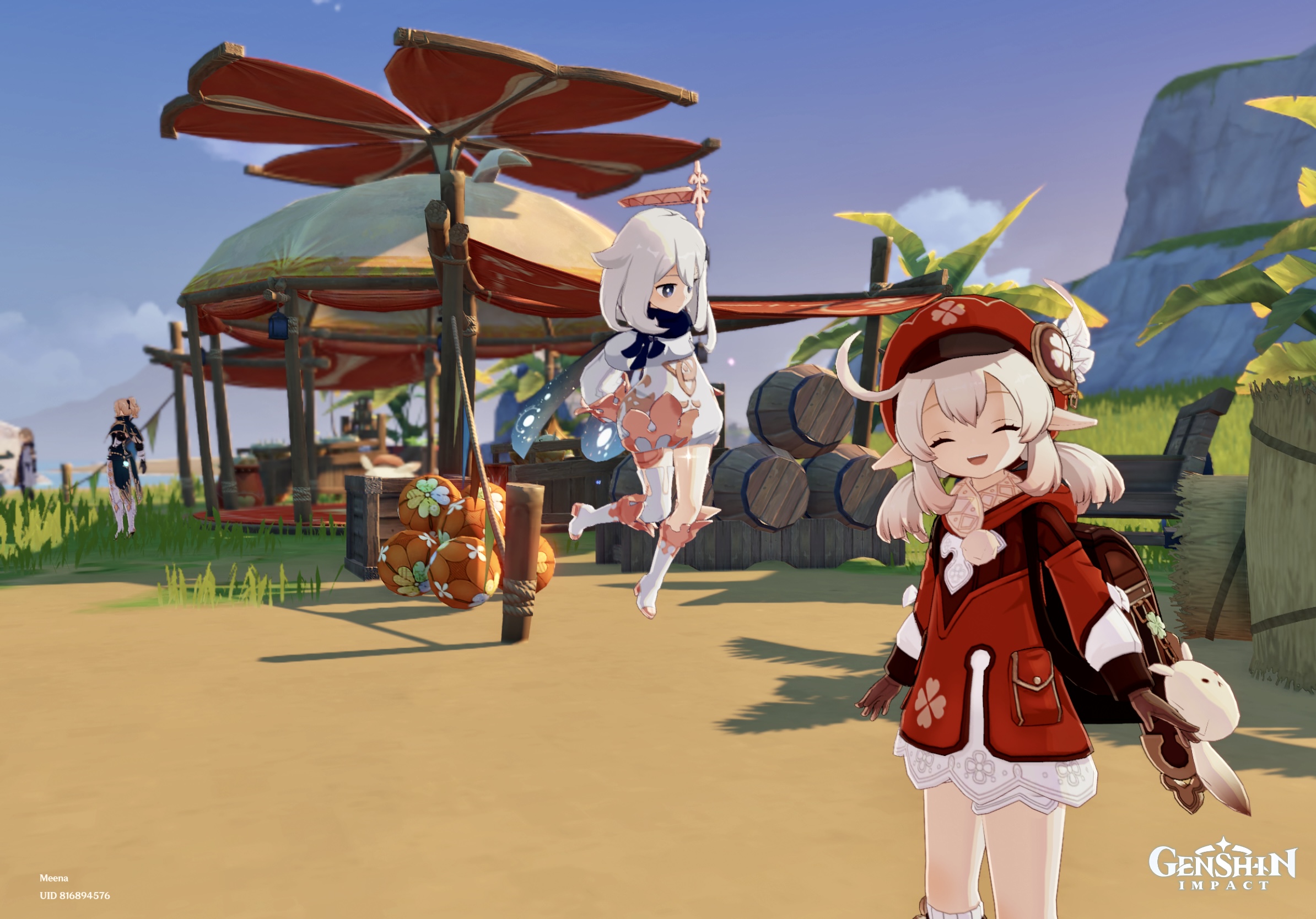 Recreated the first Klee summer event in my teapot 🍀🏖️ Genshin Impact ...