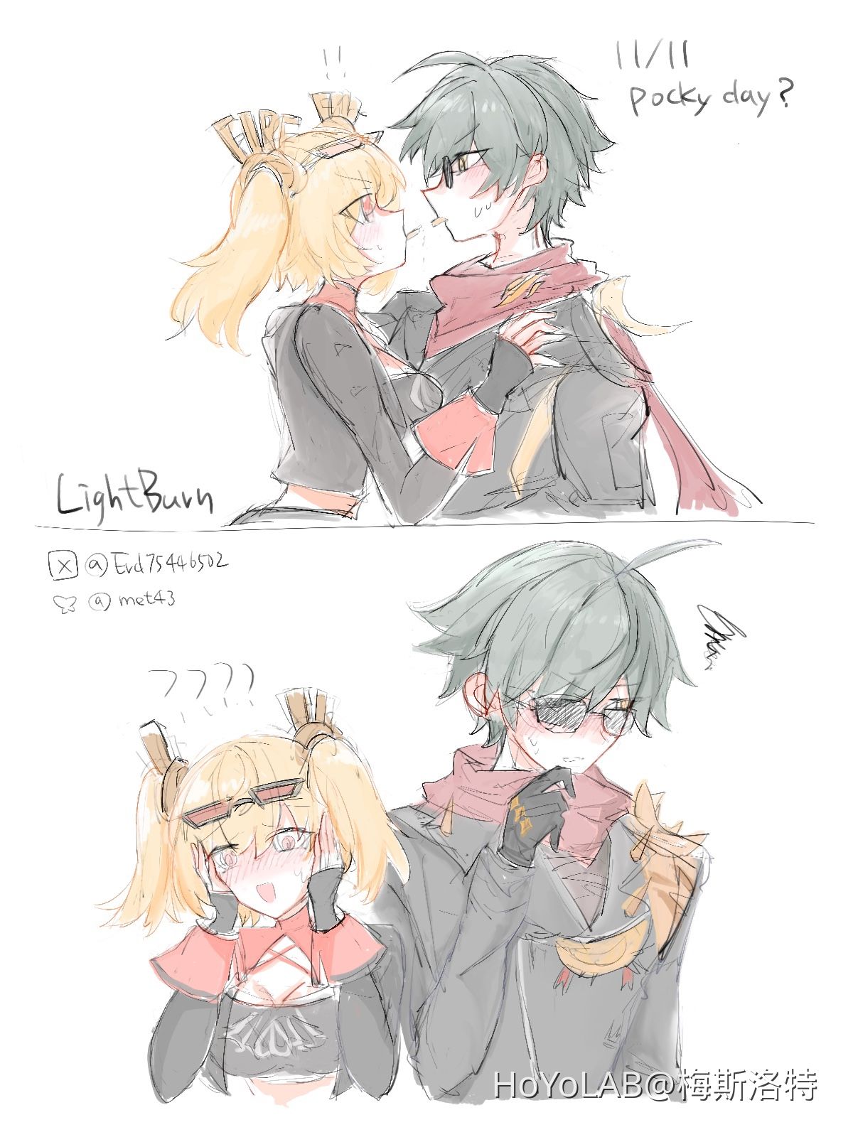 塗鴉-萊特柏妮思（Lighter&Burnice) Zenless Zone Zero | HoYoLAB