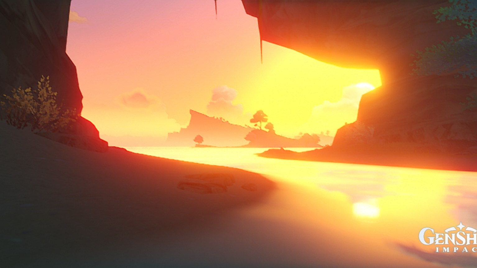 Inazuma sunset Genshin Impact | HoYoLAB