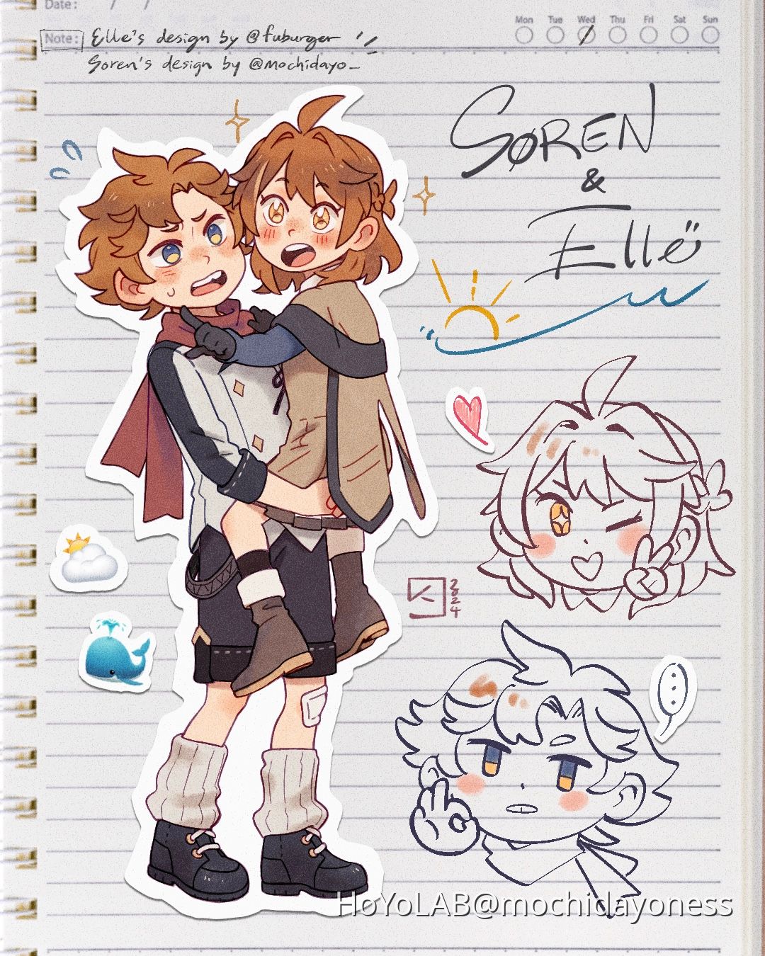 Oh they’re ginger too Genshin Impact | HoYoLAB