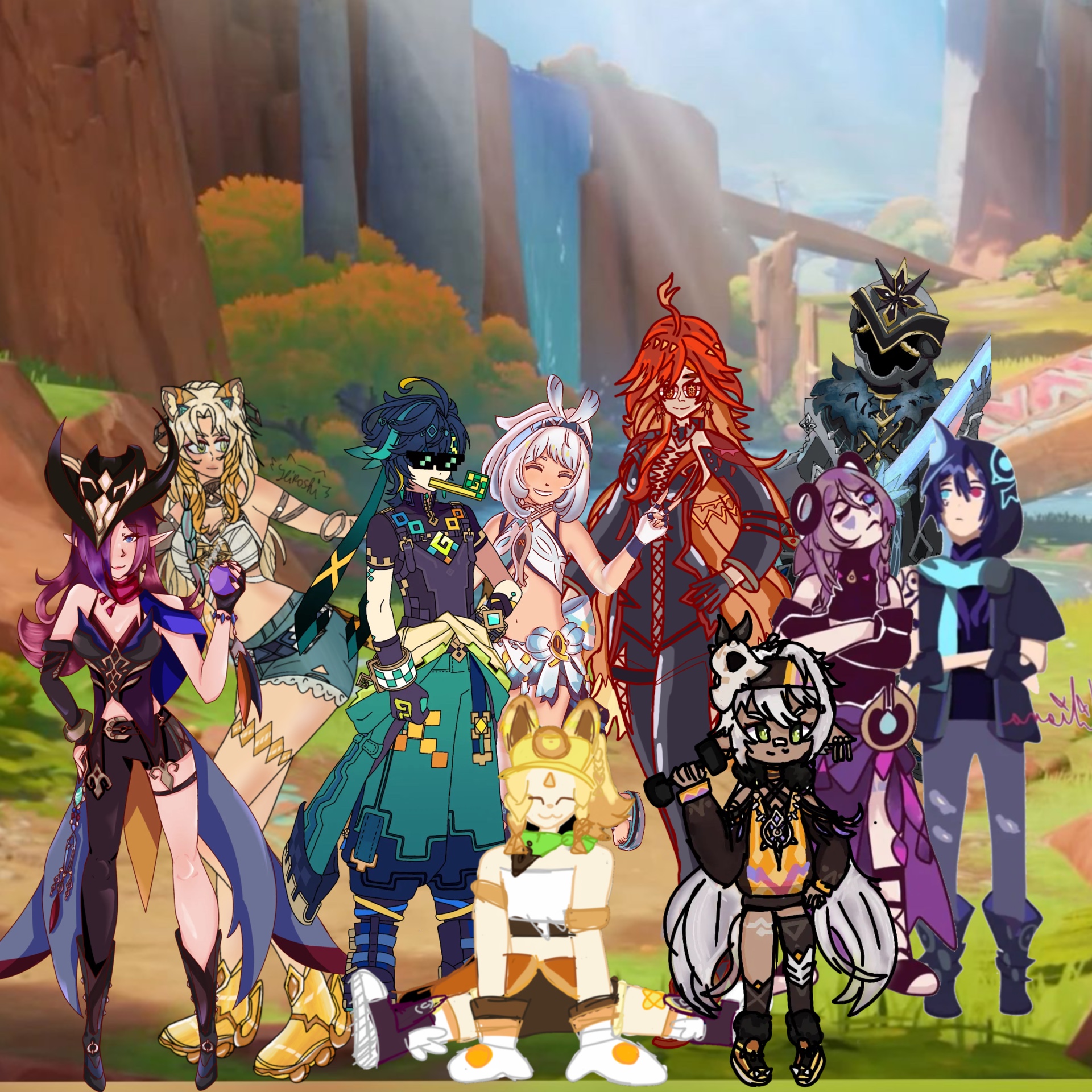 Natlan cast member collaboration finished Genshin Impact | HoYoLAB