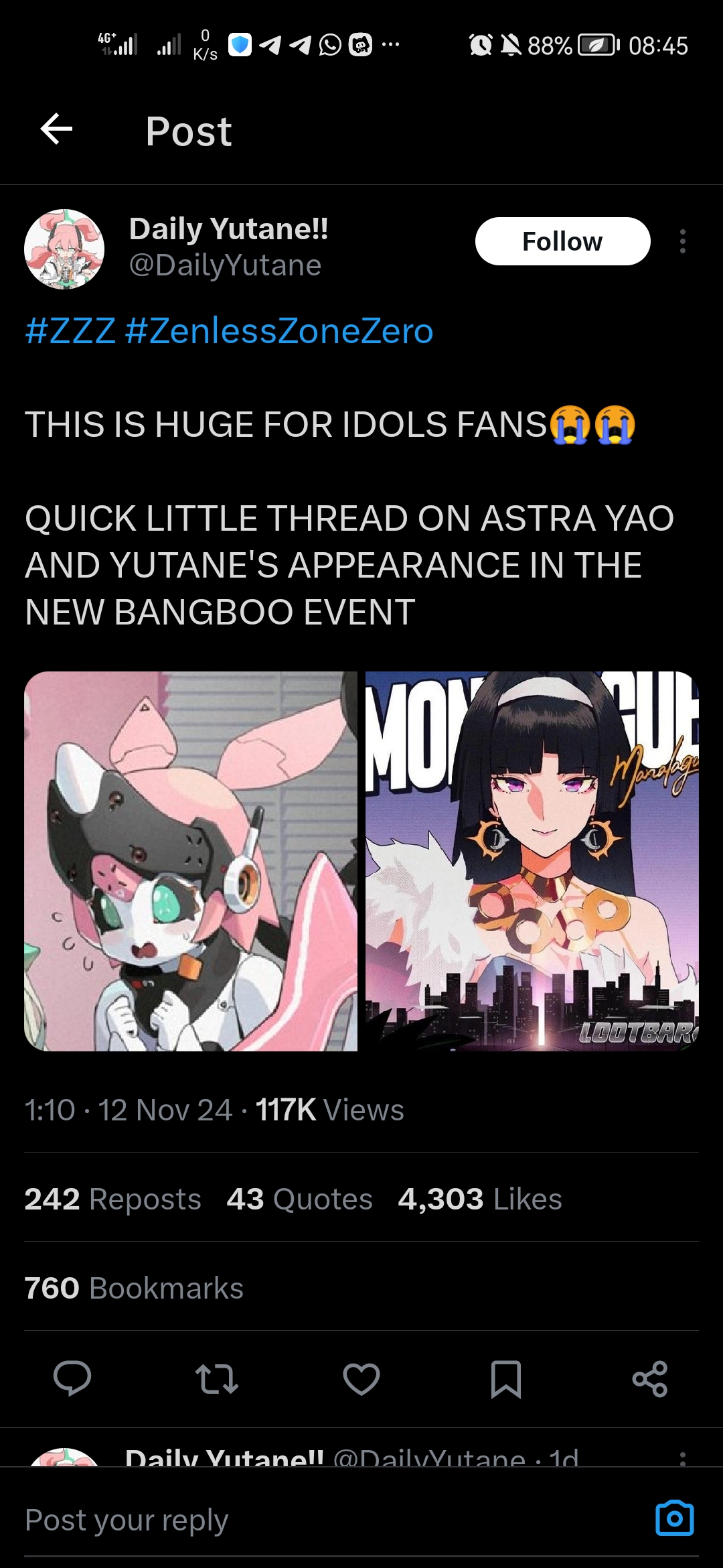 Virtual idols lovers we won!🙌 Zenless Zone Zero | HoYoLAB
