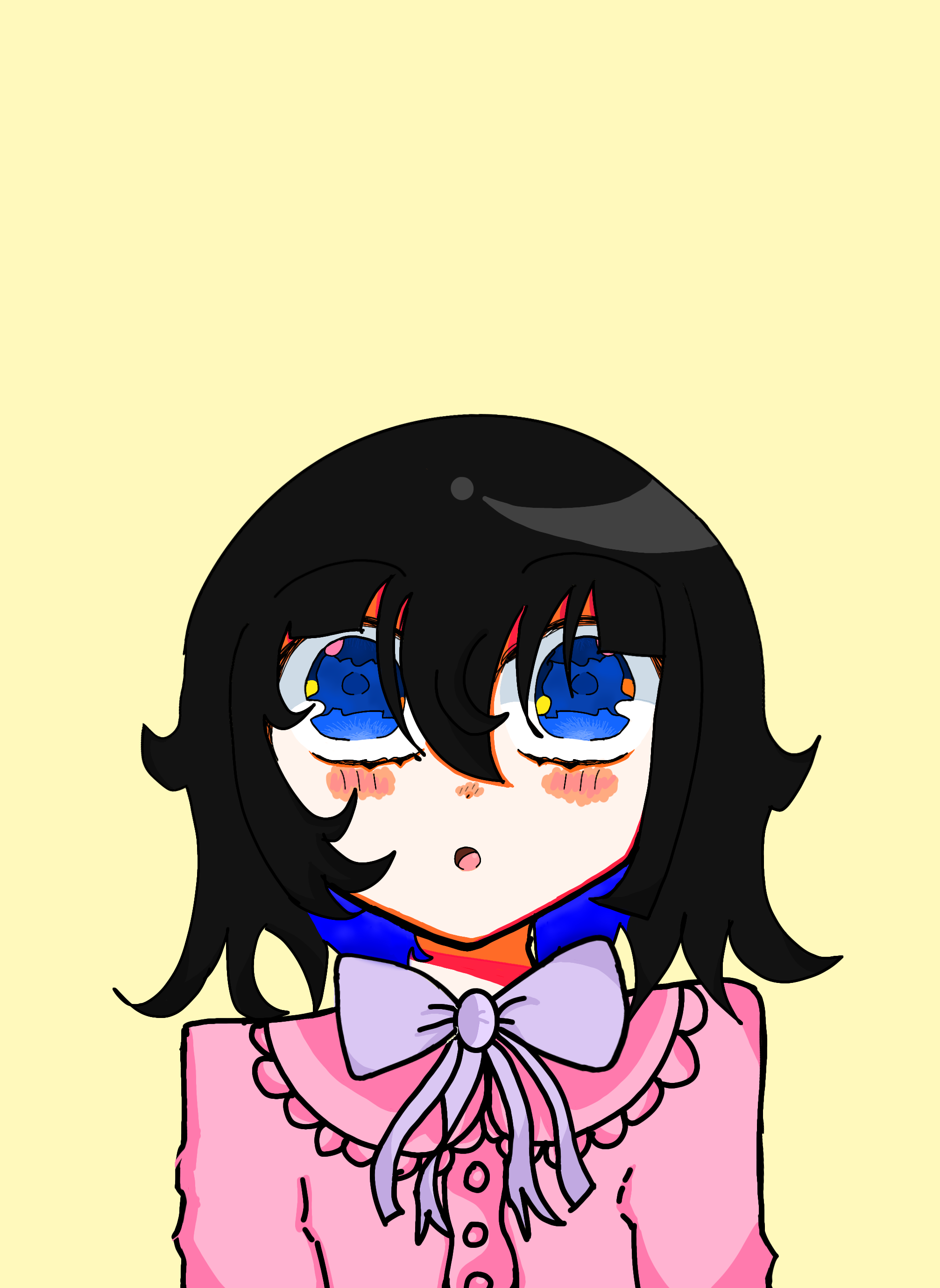 Throws random ahh drawing at you because yes | HoYoLAB