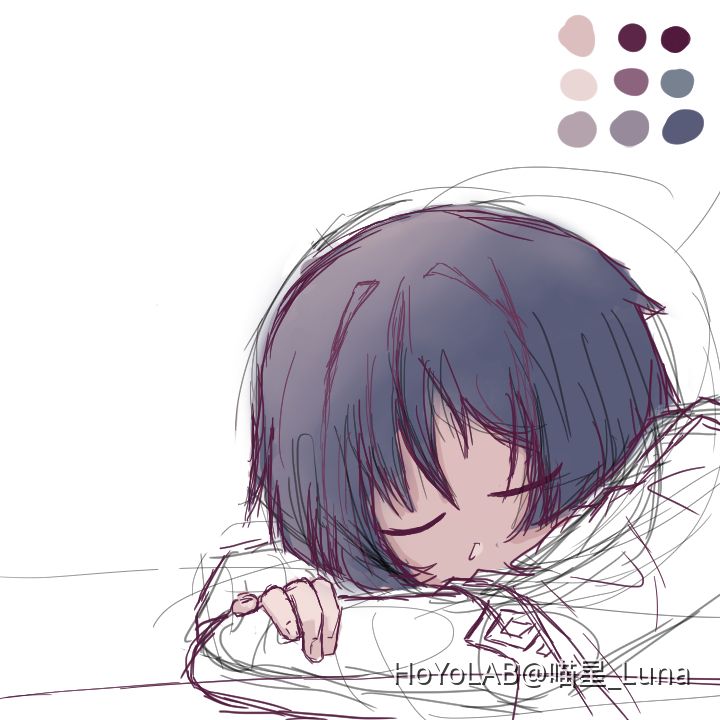 finished drawing scara Genshin Impact | HoYoLAB