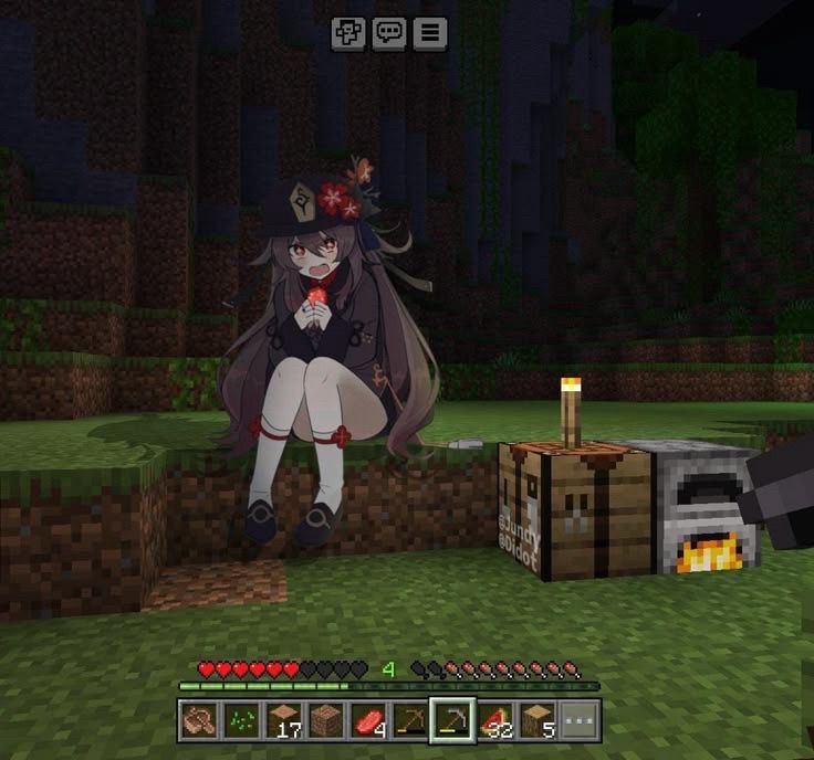 minecraft và hutao Genshin Impact | HoYoLAB