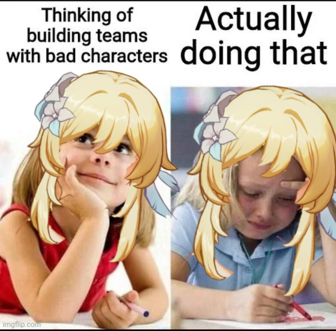 At least I've found success with Dehya, so that matters a bit... right ...