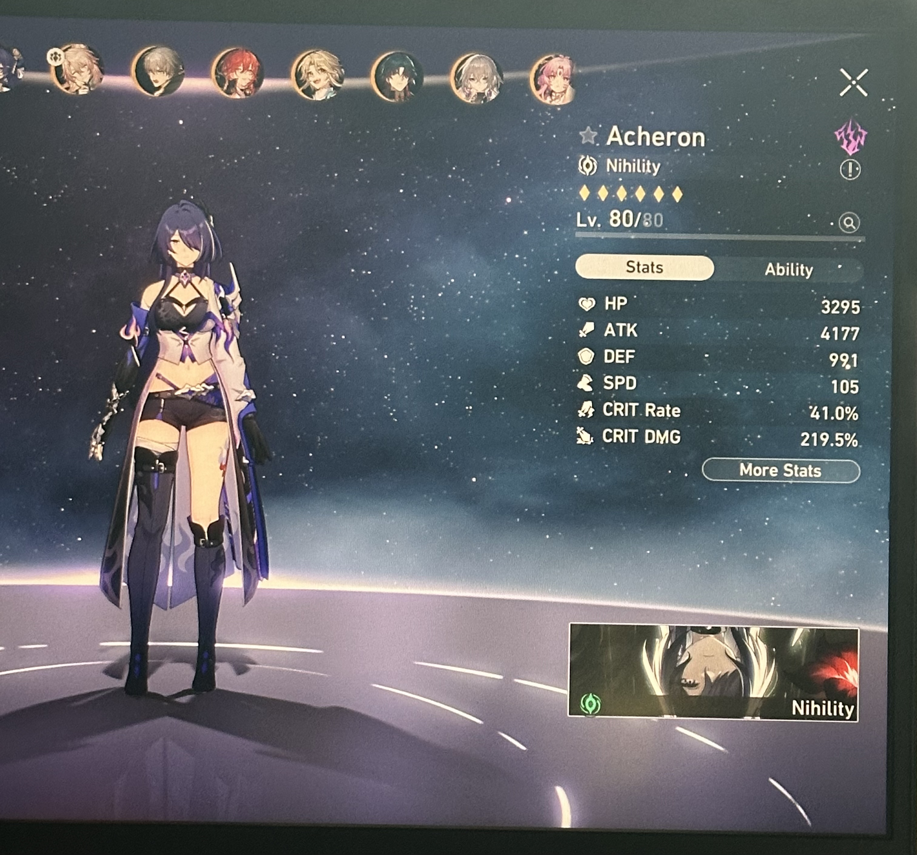 Acheron Build Opinion Honkai: Star Rail | HoYoLAB